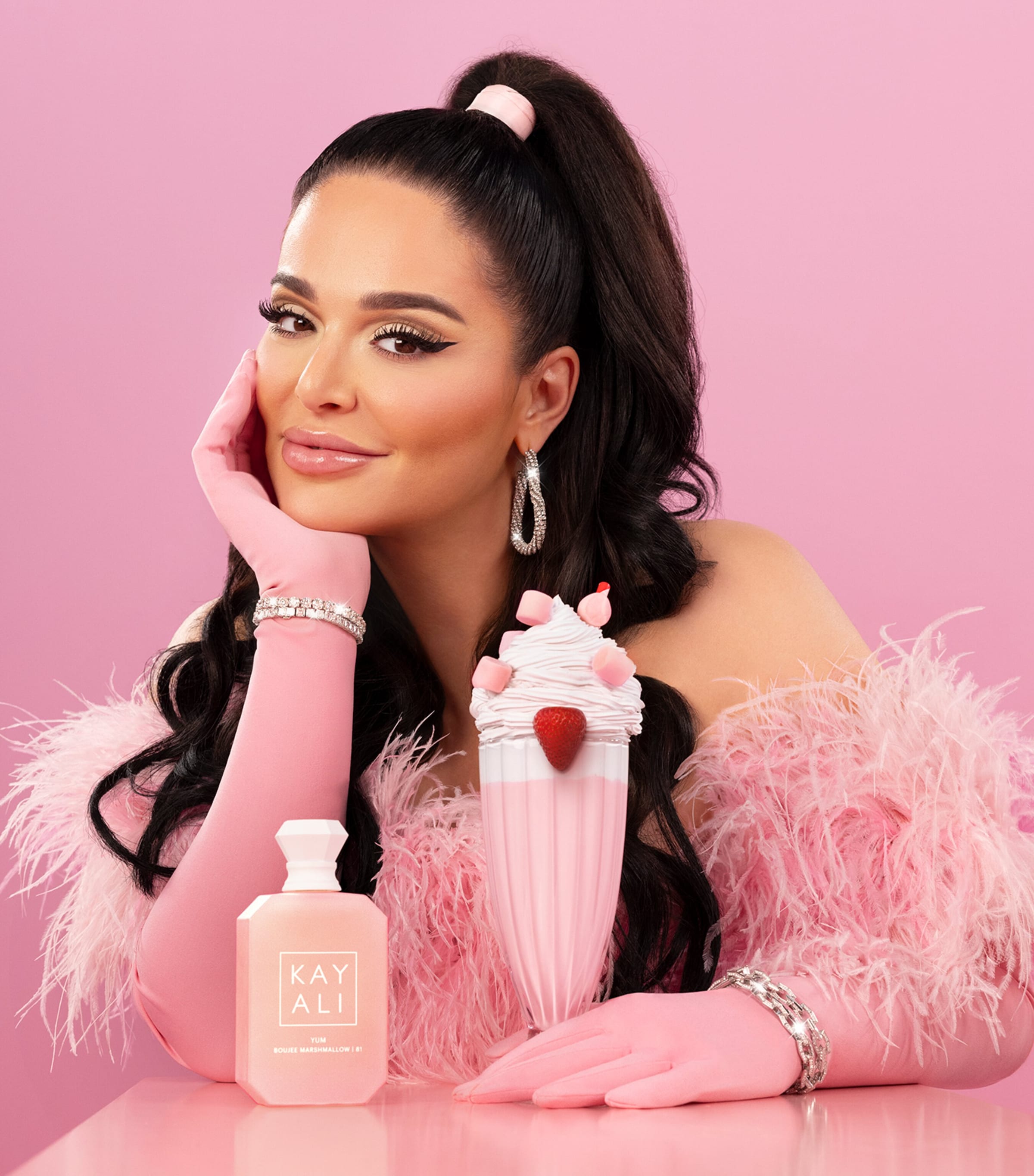 Huda Beauty Kayali Yum Boujee Marshmallow Eau de Parfum Intense (50ml ...