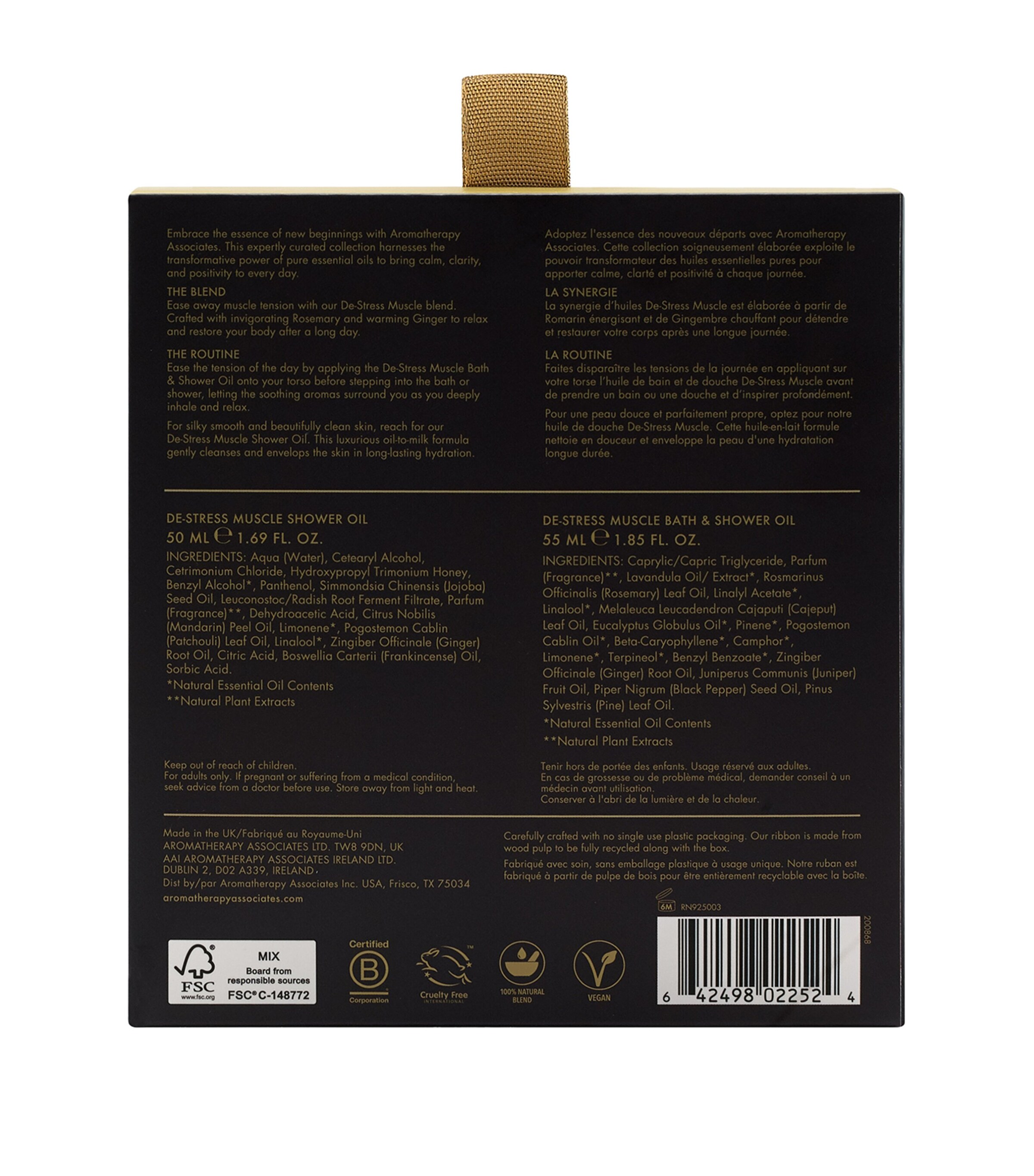 Aromatherapy Associates Muscle Ease Heroes Gift Set | Harrods UK