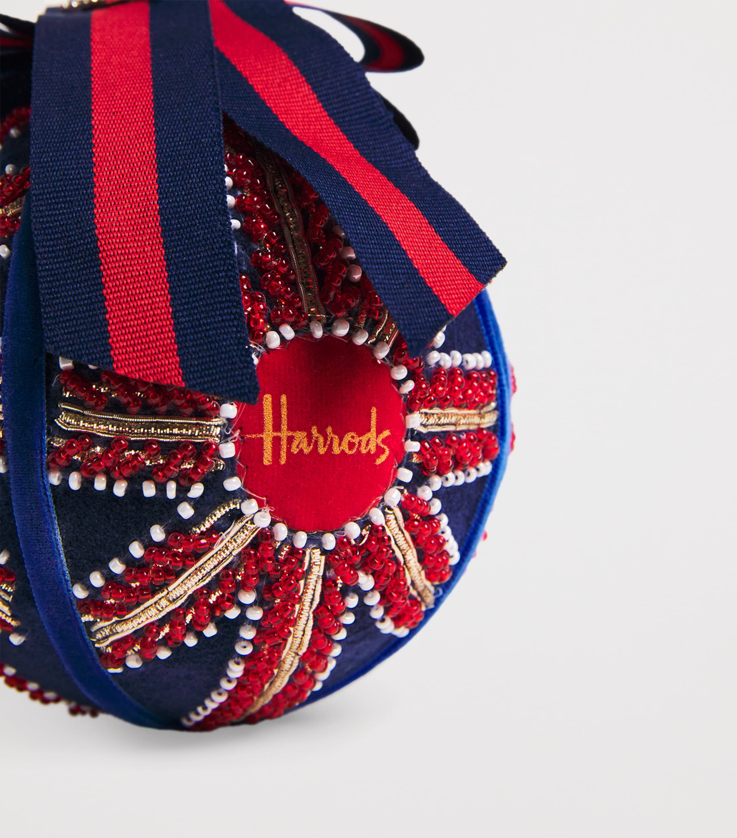 Harrods Embellished Union Jack Bauble | Harrods CA
