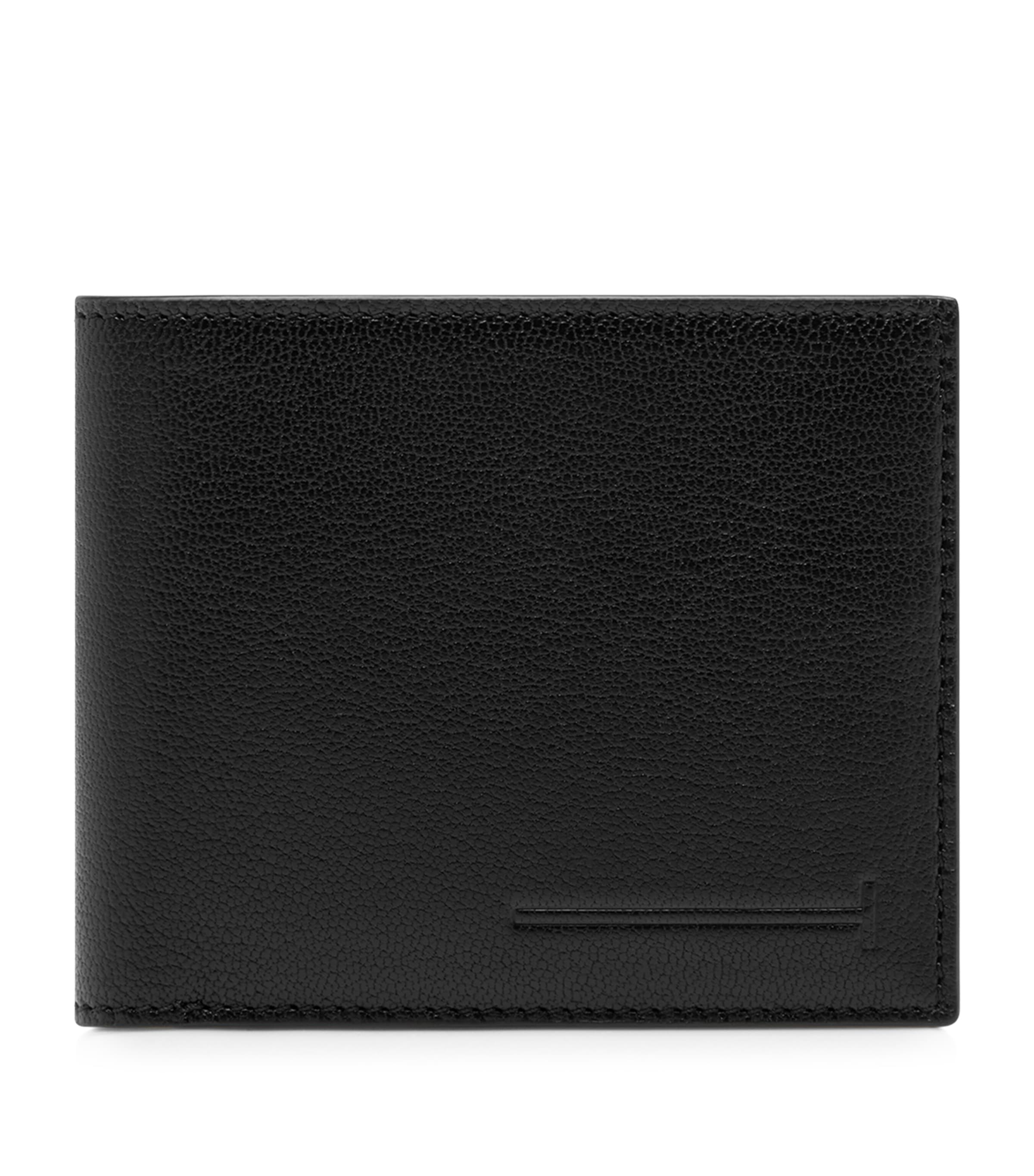 TOM FORD Black Leather Bifold Wallet | Harrods US
