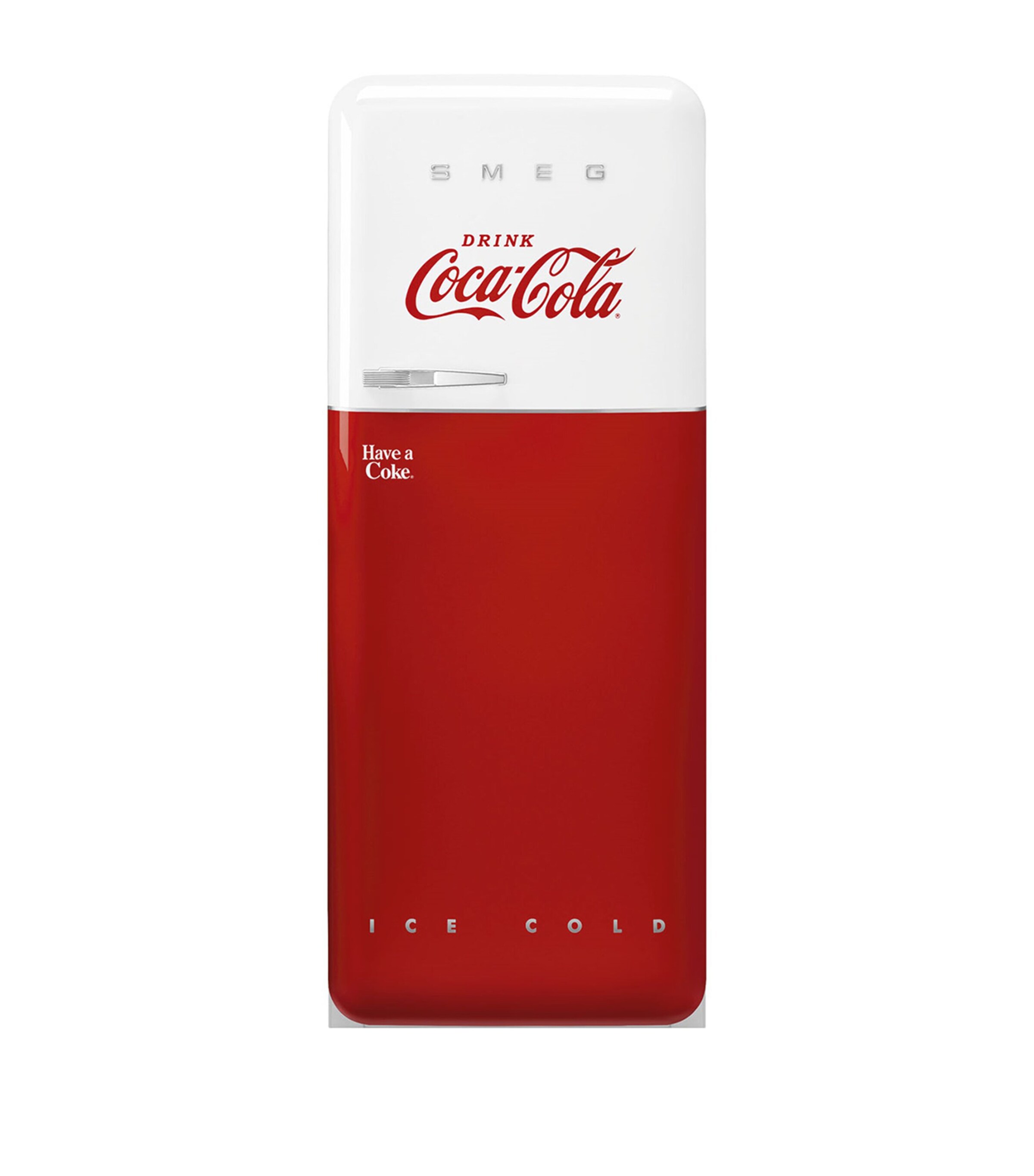 Smeg x Coca-Cola Iconic Fridge with Ice Box | Harrods UK