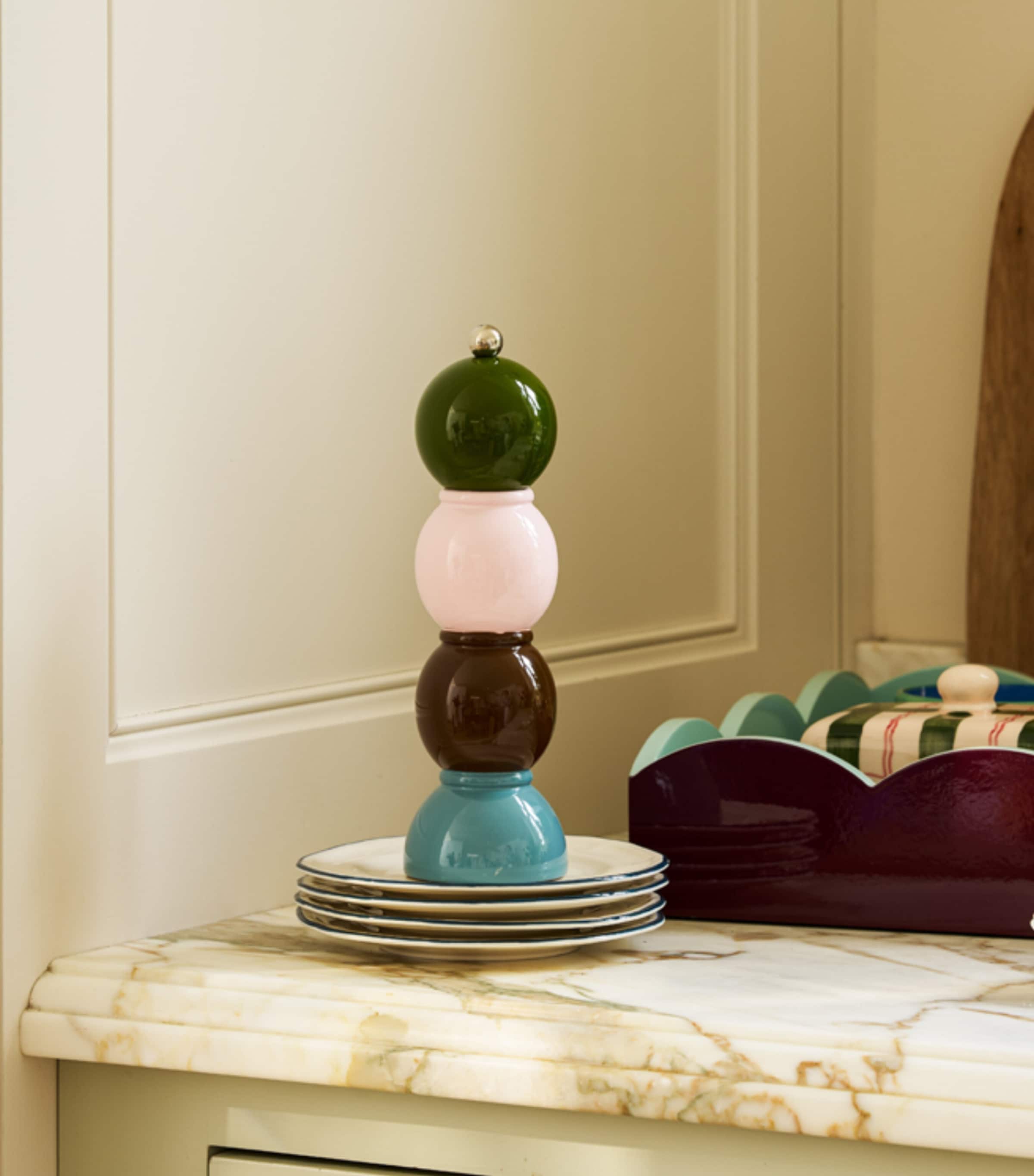 Addison Ross Multi Bobbin Salt or Pepper Mill | Harrods NZ
