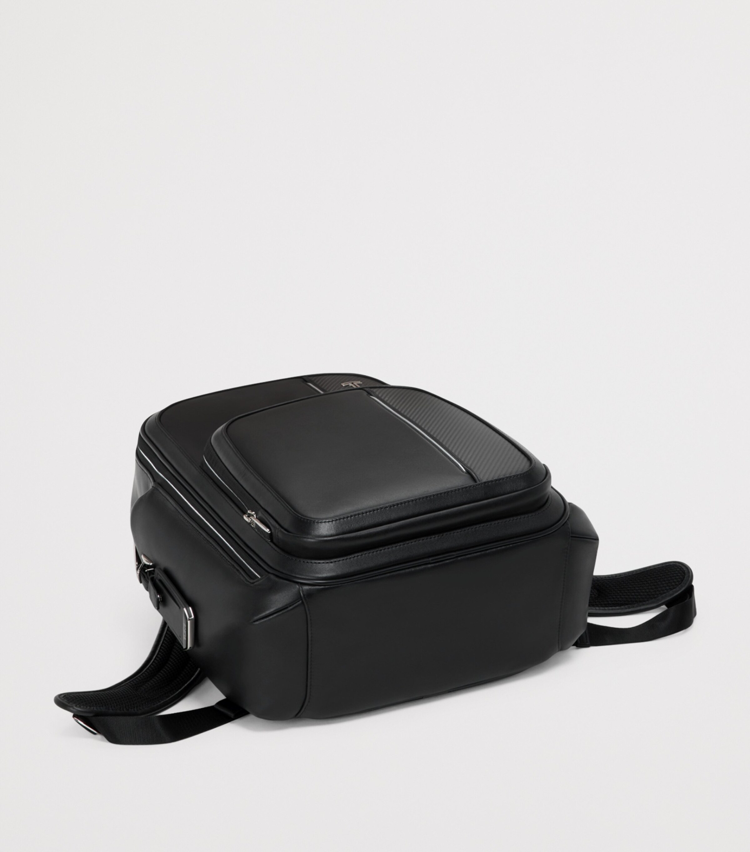 Tumi Black Leather Arrivé Barker Backpack | Harrods CA
