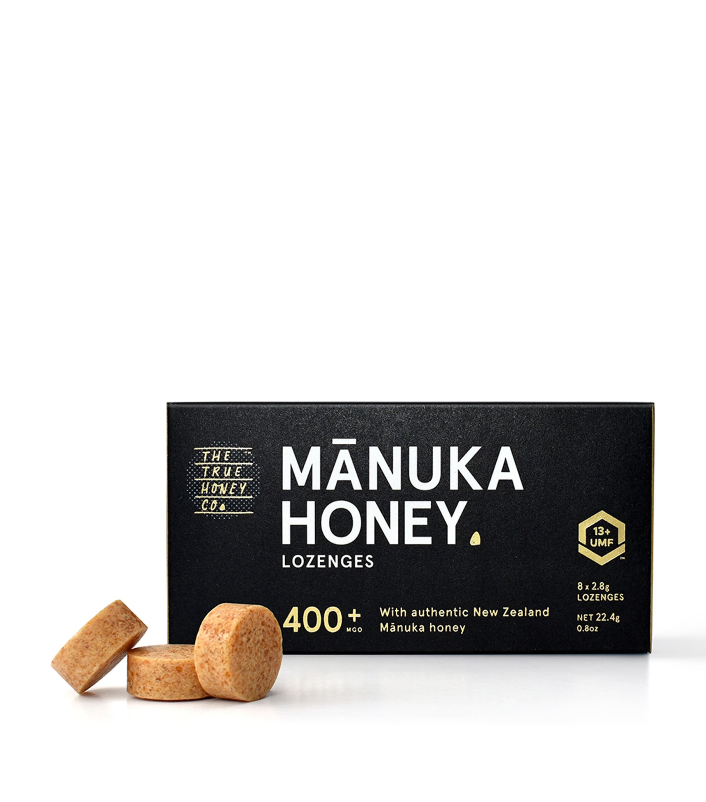 The True Honey Co 400+ MGO Manuka Honey Lozenges (8 x 2.8g) | Harrods US