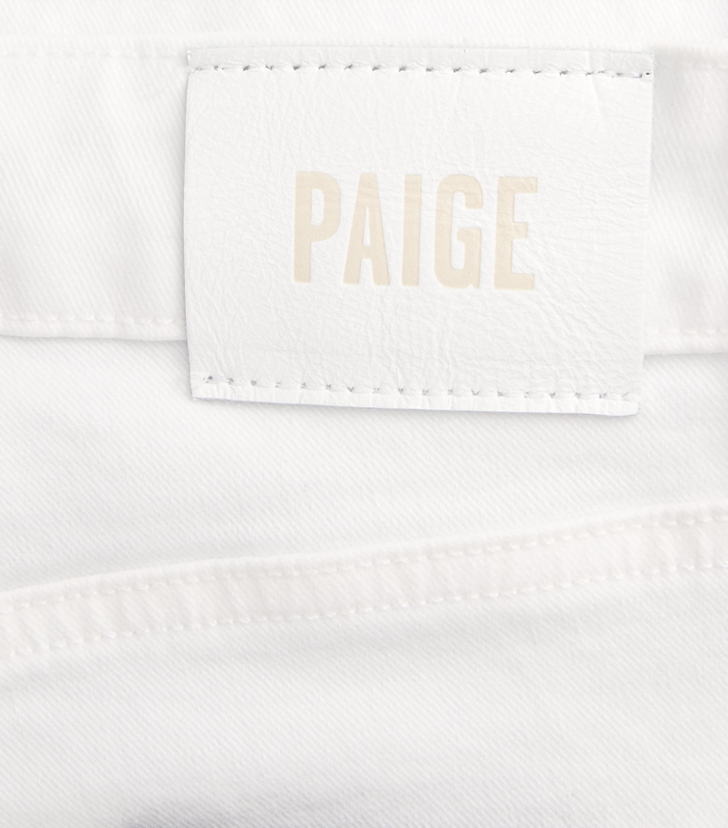 PAIGE White Marlow Skimmer High-Rise Flared Jeans | Harrods CN