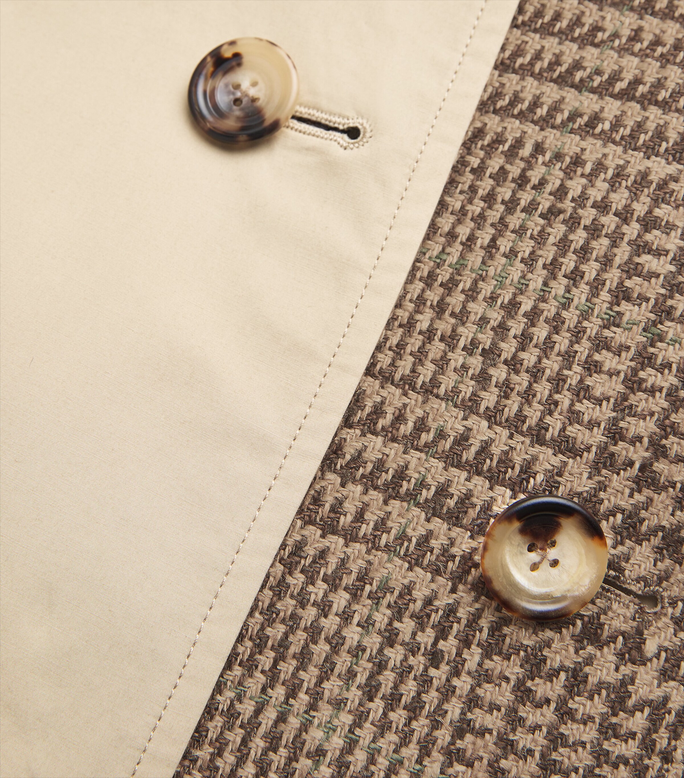 Polo Ralph Lauren Brown Tweed Check Reversible Overcoat | Harrods US