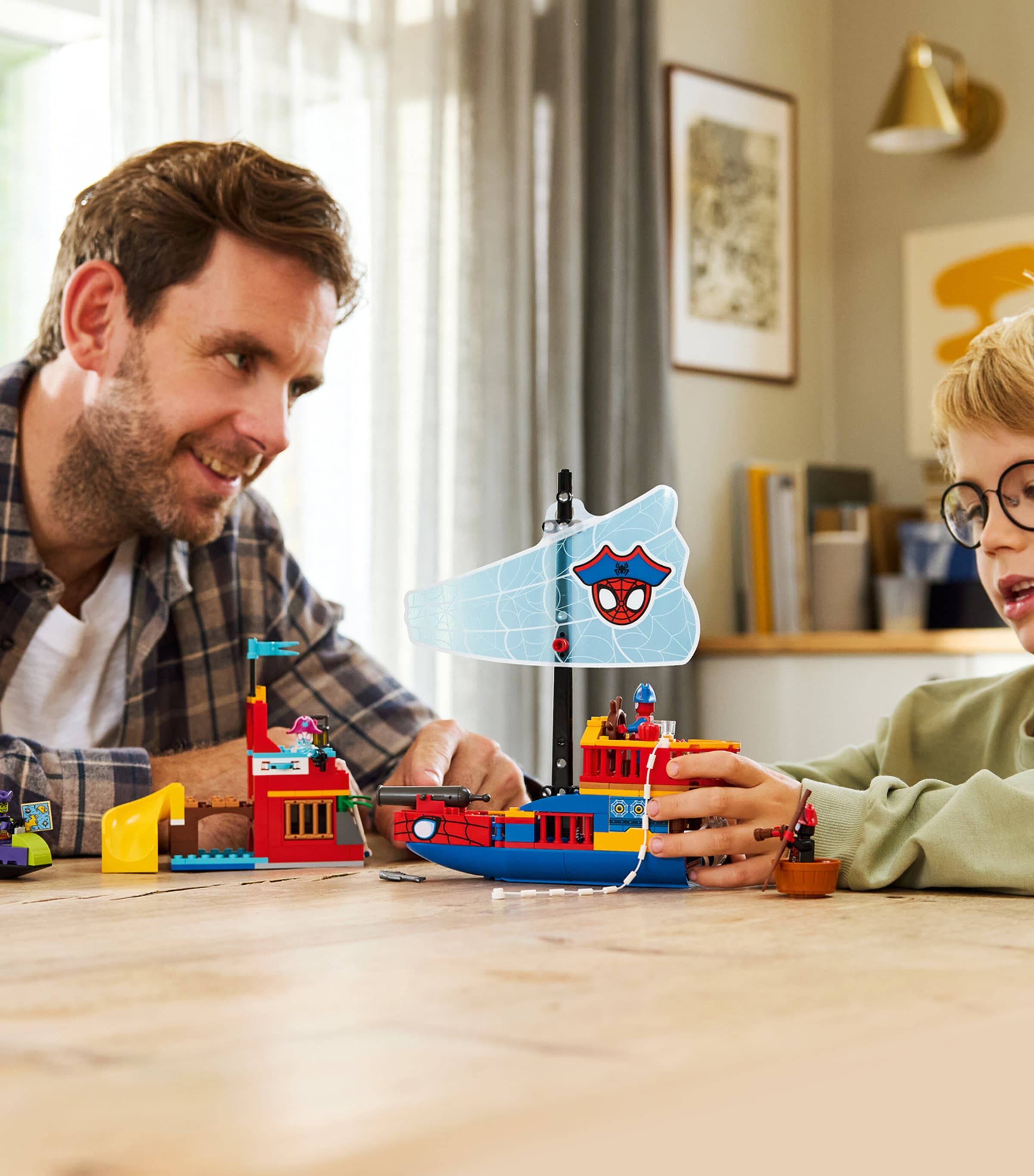 Lego LEGO Marvel Team Spidey Pirate Ship Toy 11208 | Harrods HK