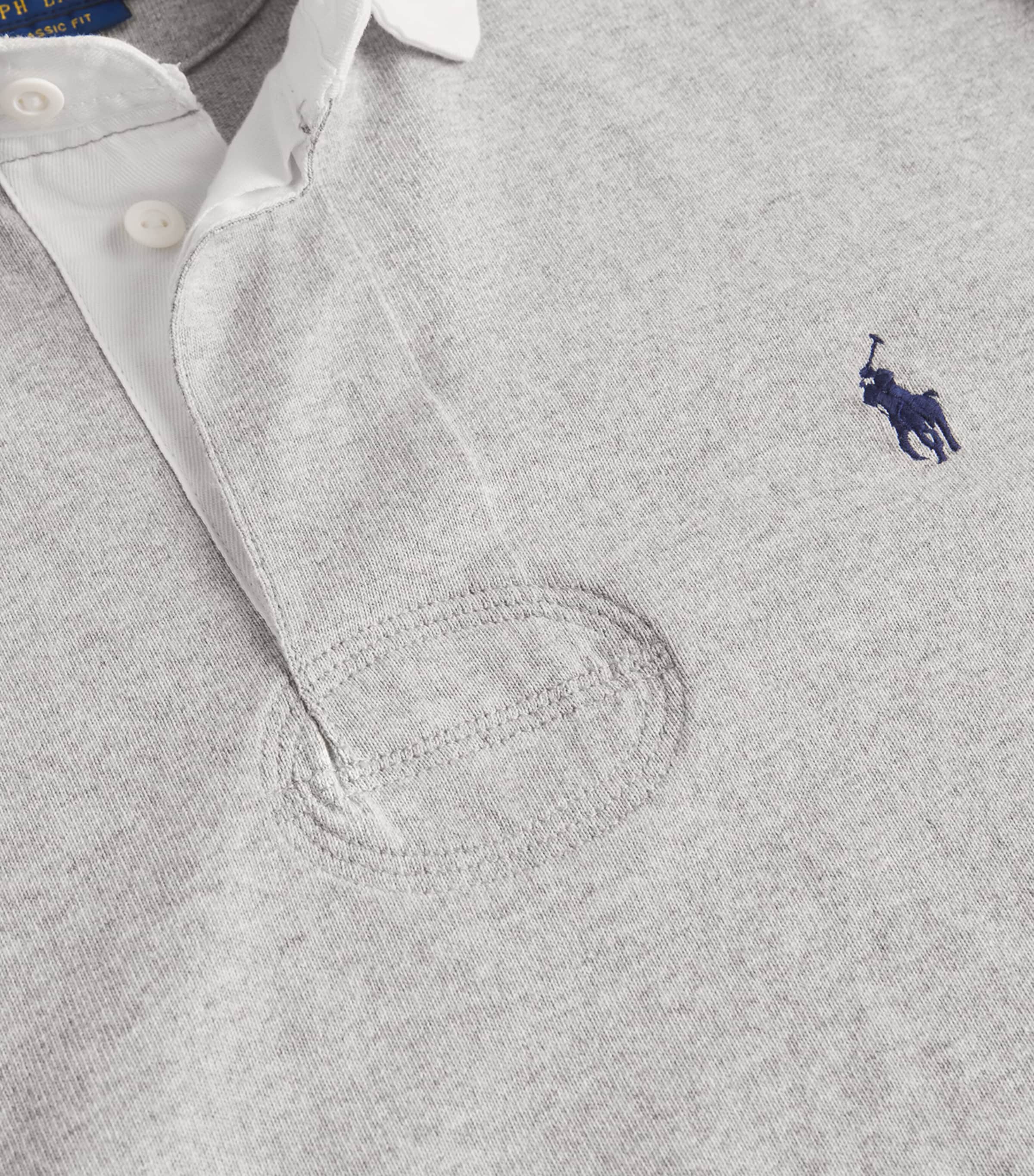 Polo Ralph Lauren Grey Cotton The Iconic Rugby Shirt | Harrods CA