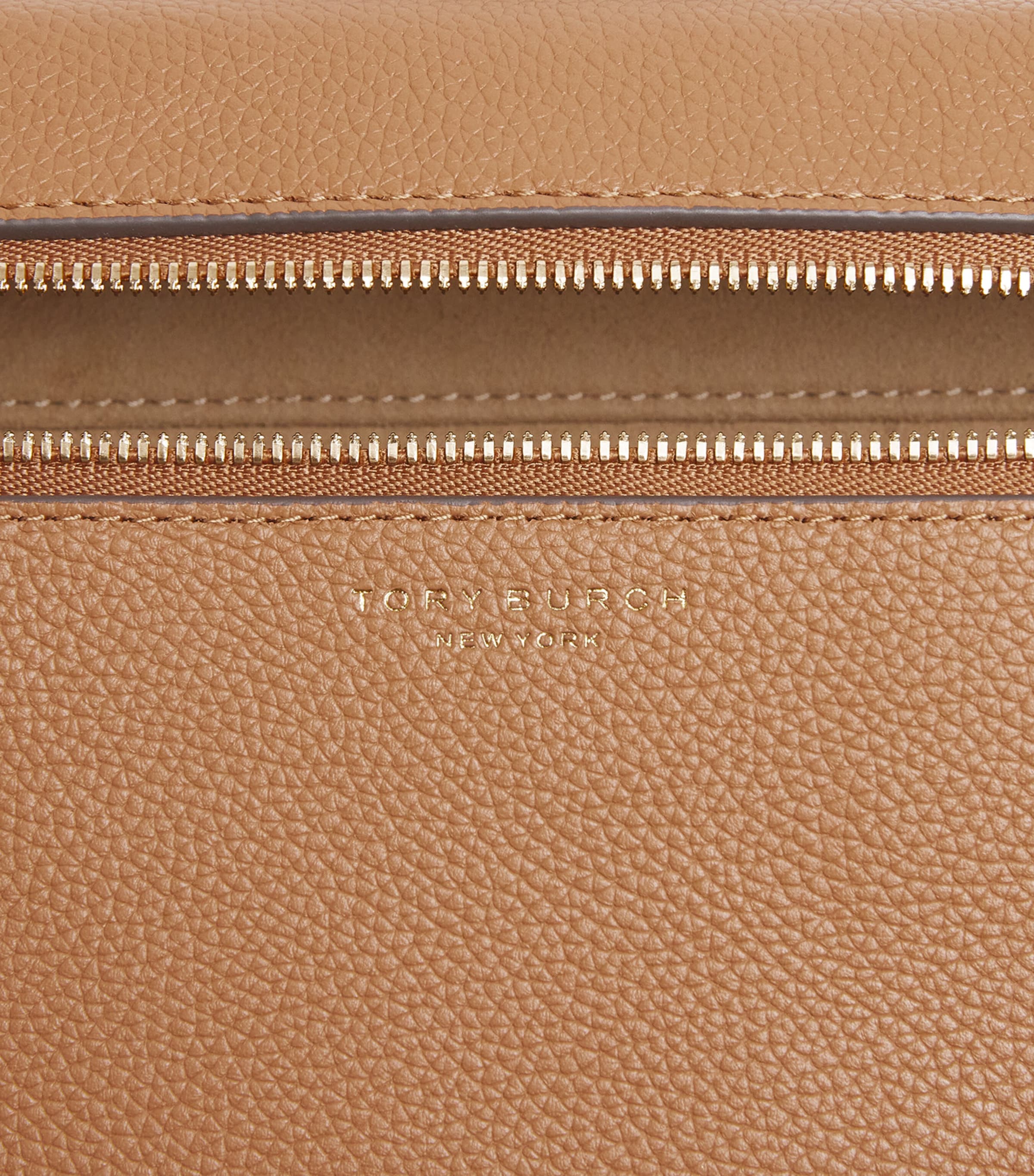 Tory Burch Beige Leather Romy Slim Top-Handle Bag | Harrods IN