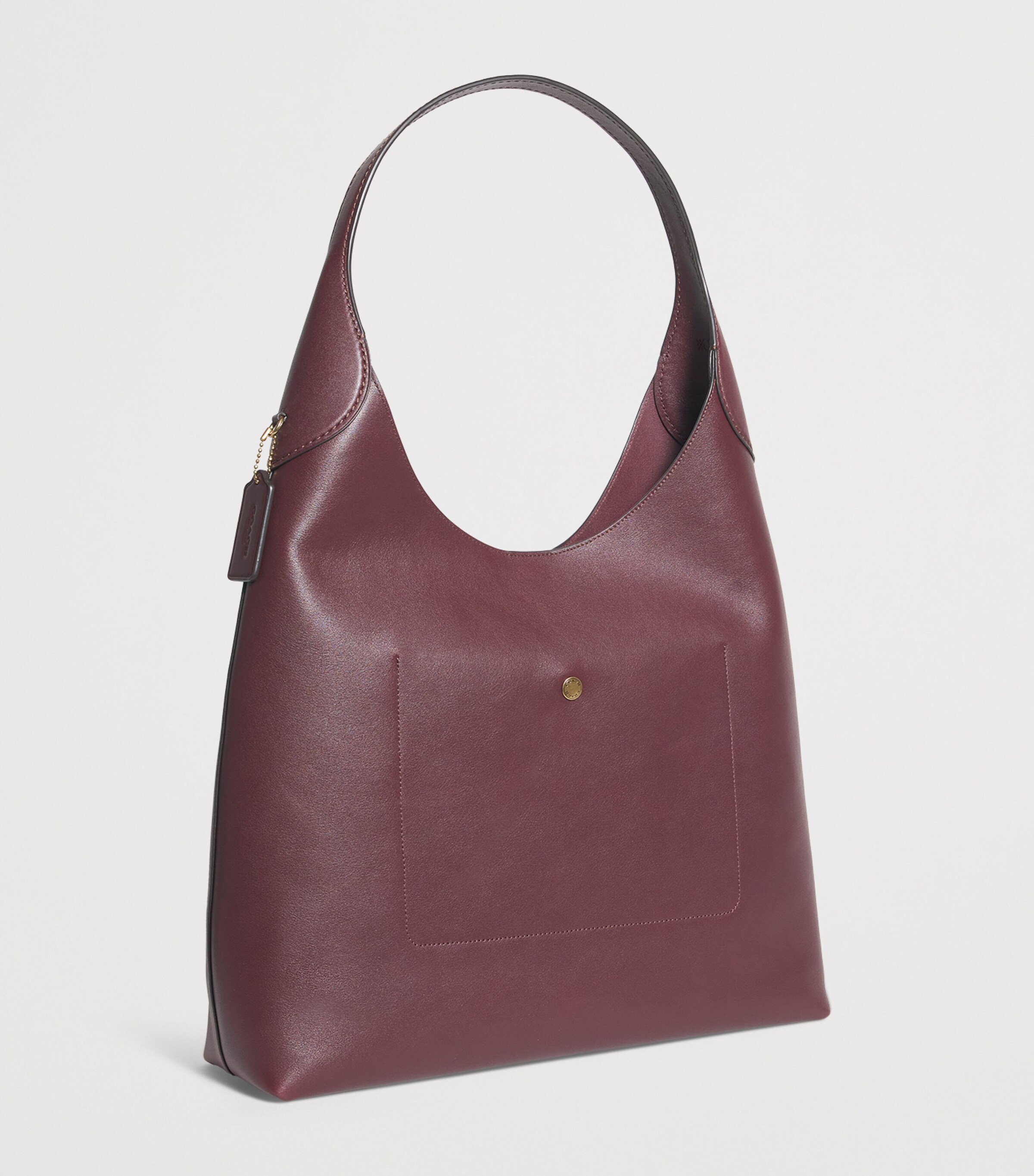 Coach Burgundy Leather Brooklyn 39 Shoulder Bag | Harrods US
