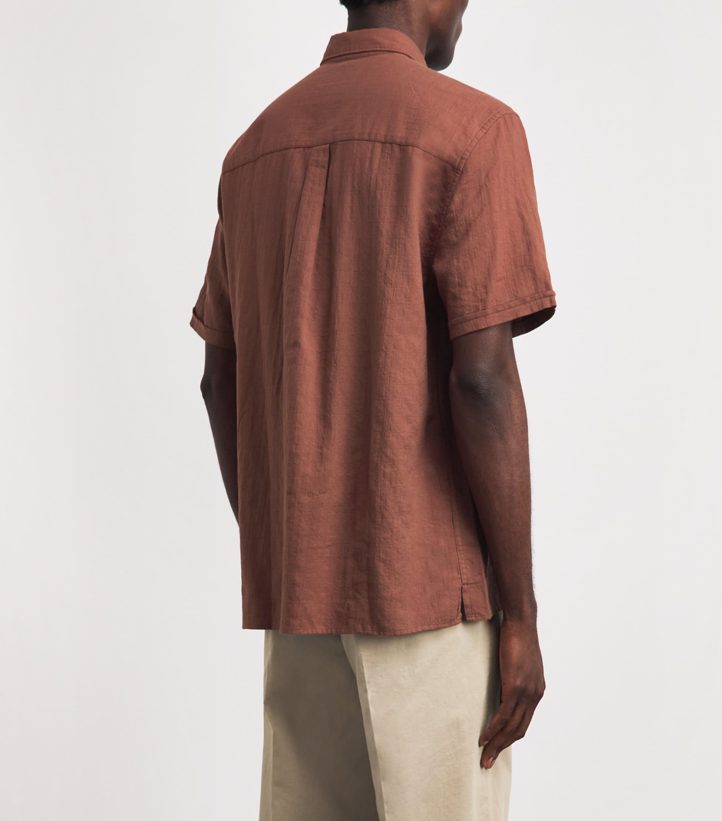 Barbour Brown Cotton Ripstop Kingswood Shirt | Harrods US