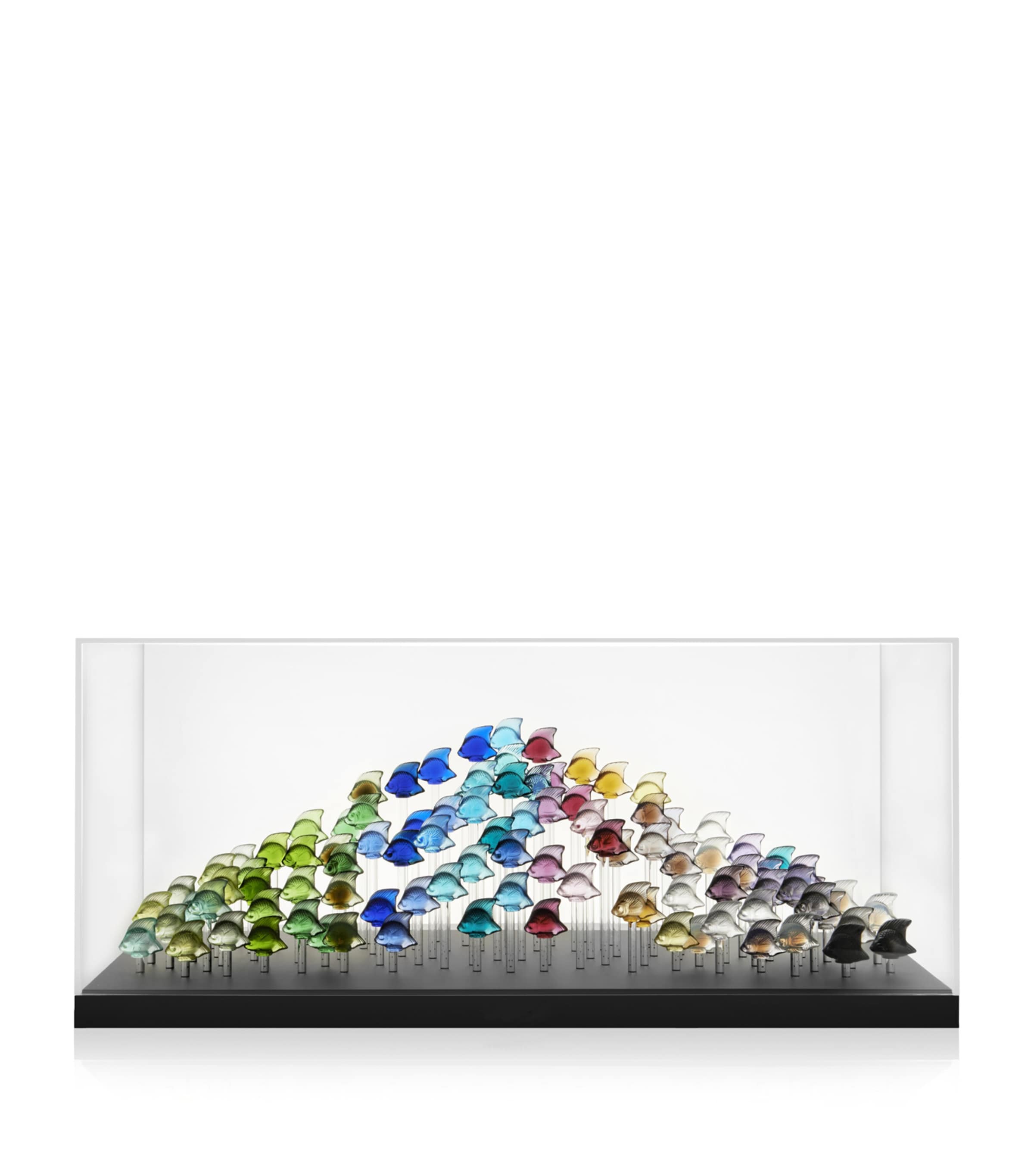 Lalique 100 Fish Tank Base and Lid Aquarium Display | Harrods US