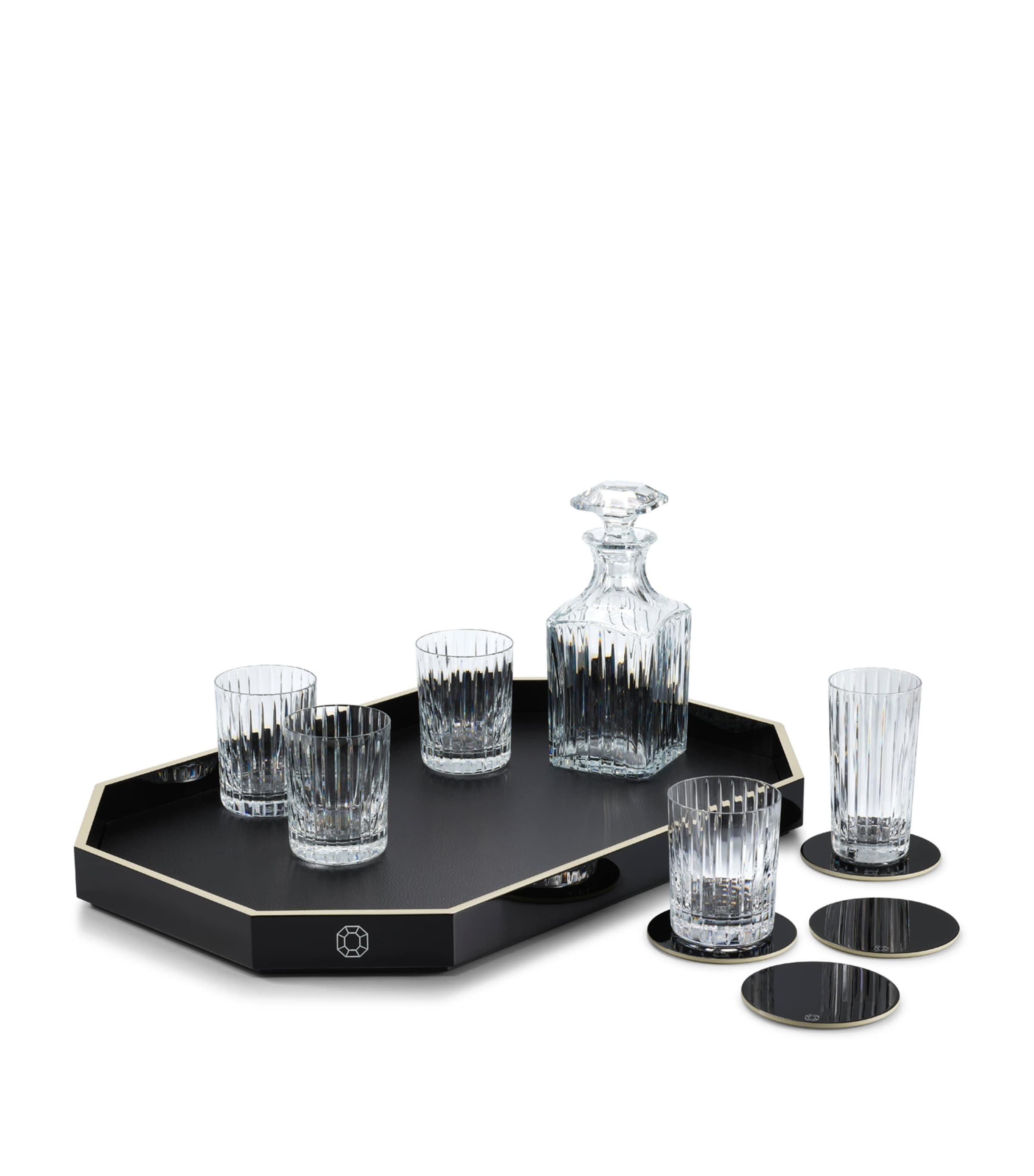 Baccarat Large Octagone Tray (60cm x 40cm) | Harrods UK