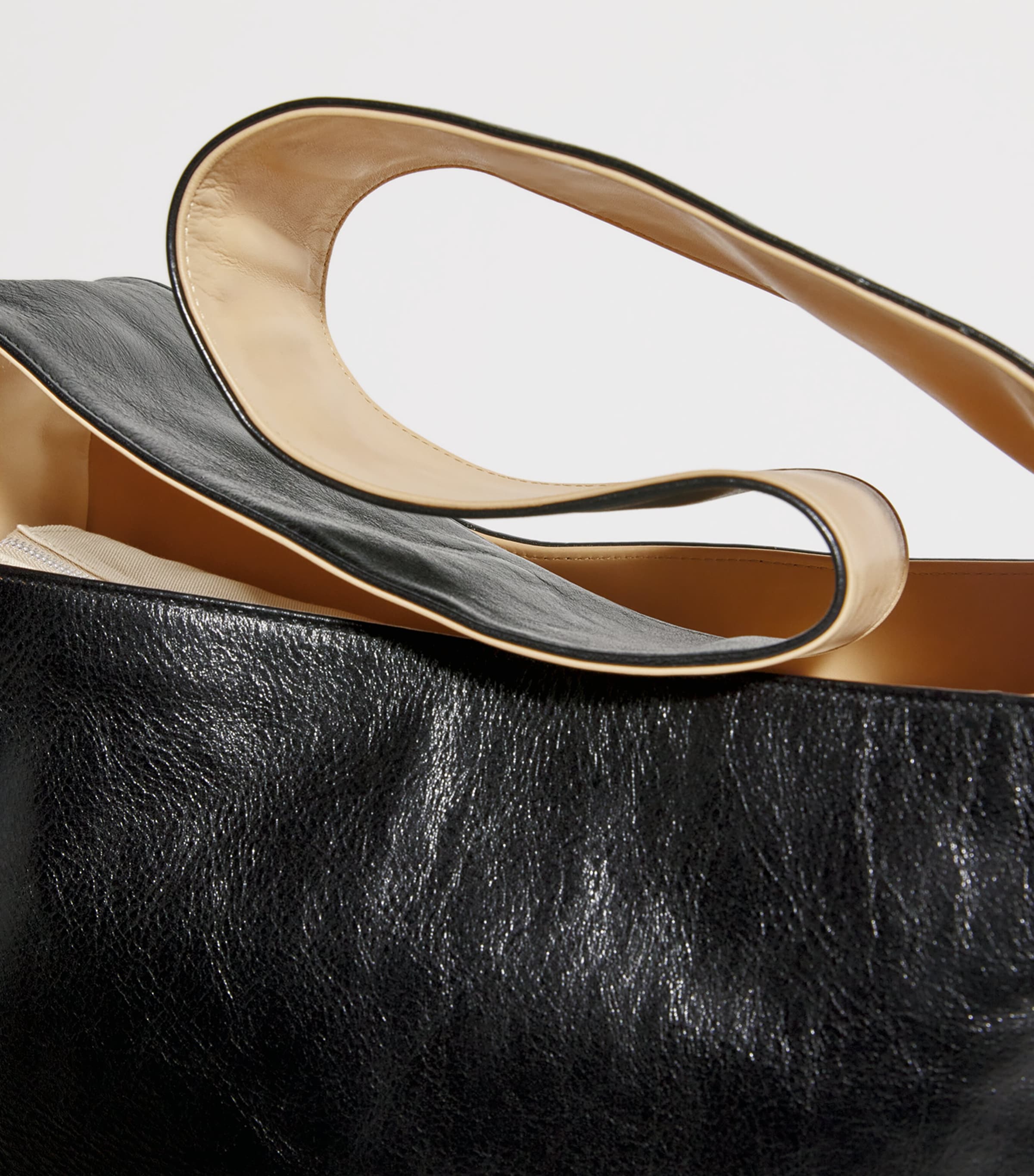 Our Legacy Black Leather Brick Bag | Harrods AU