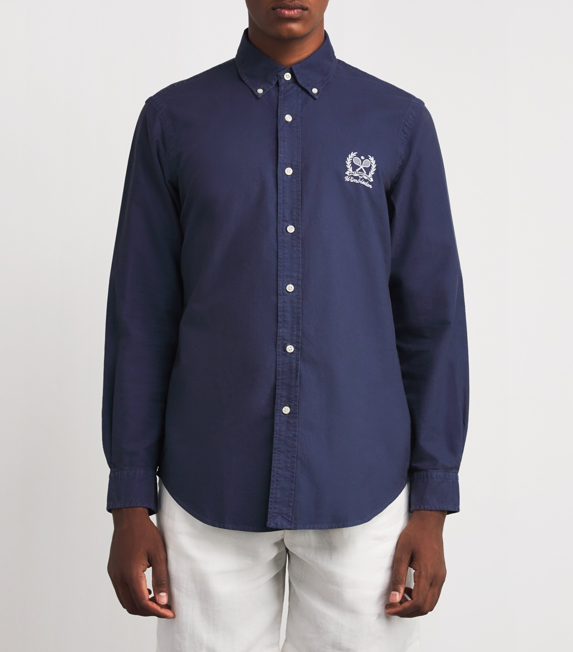 Polo Ralph Lauren Navy x Wimbledon Logo Shirt | Harrods US