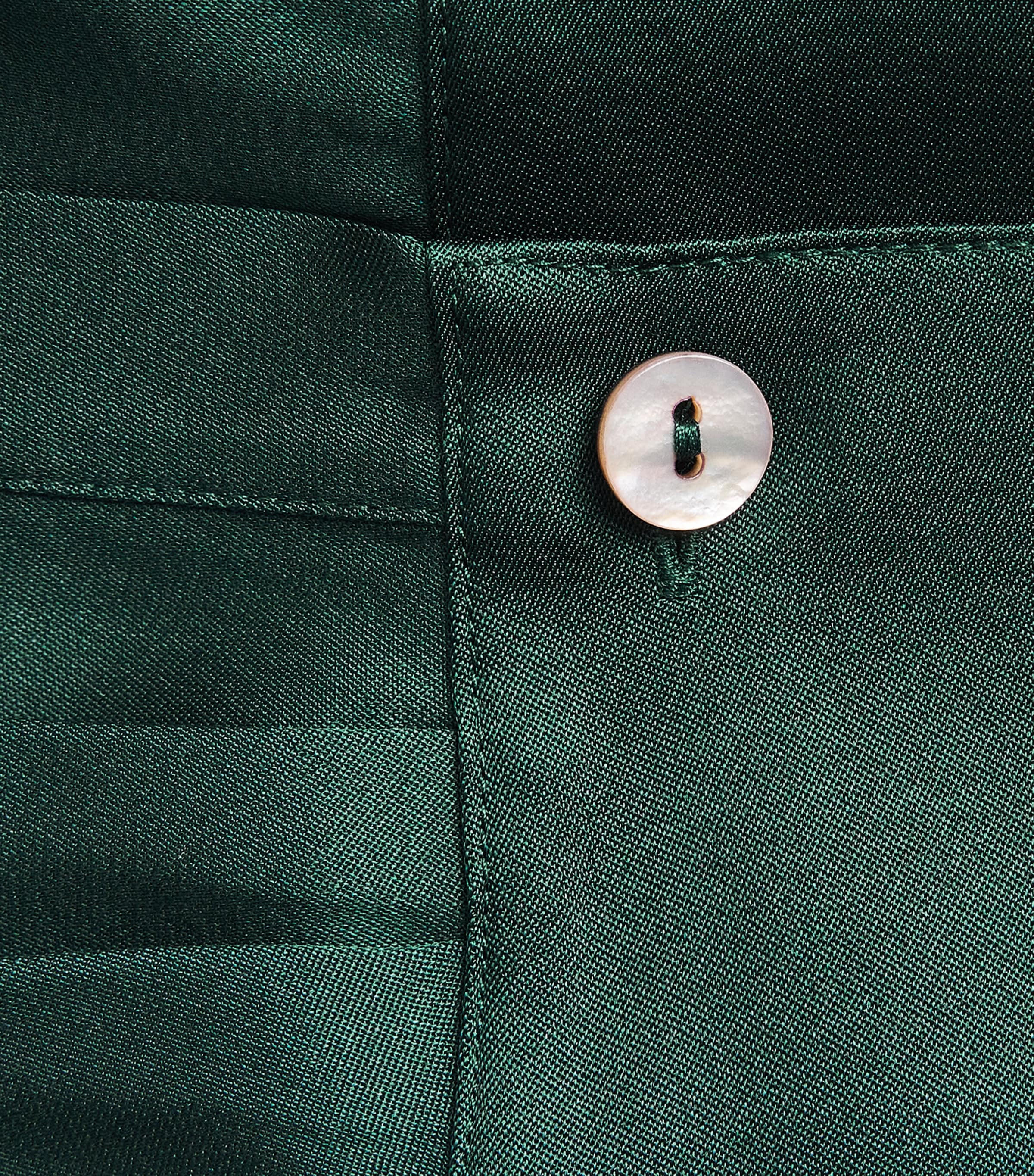 Vince Green Silk-Blend Shirt | Harrods US