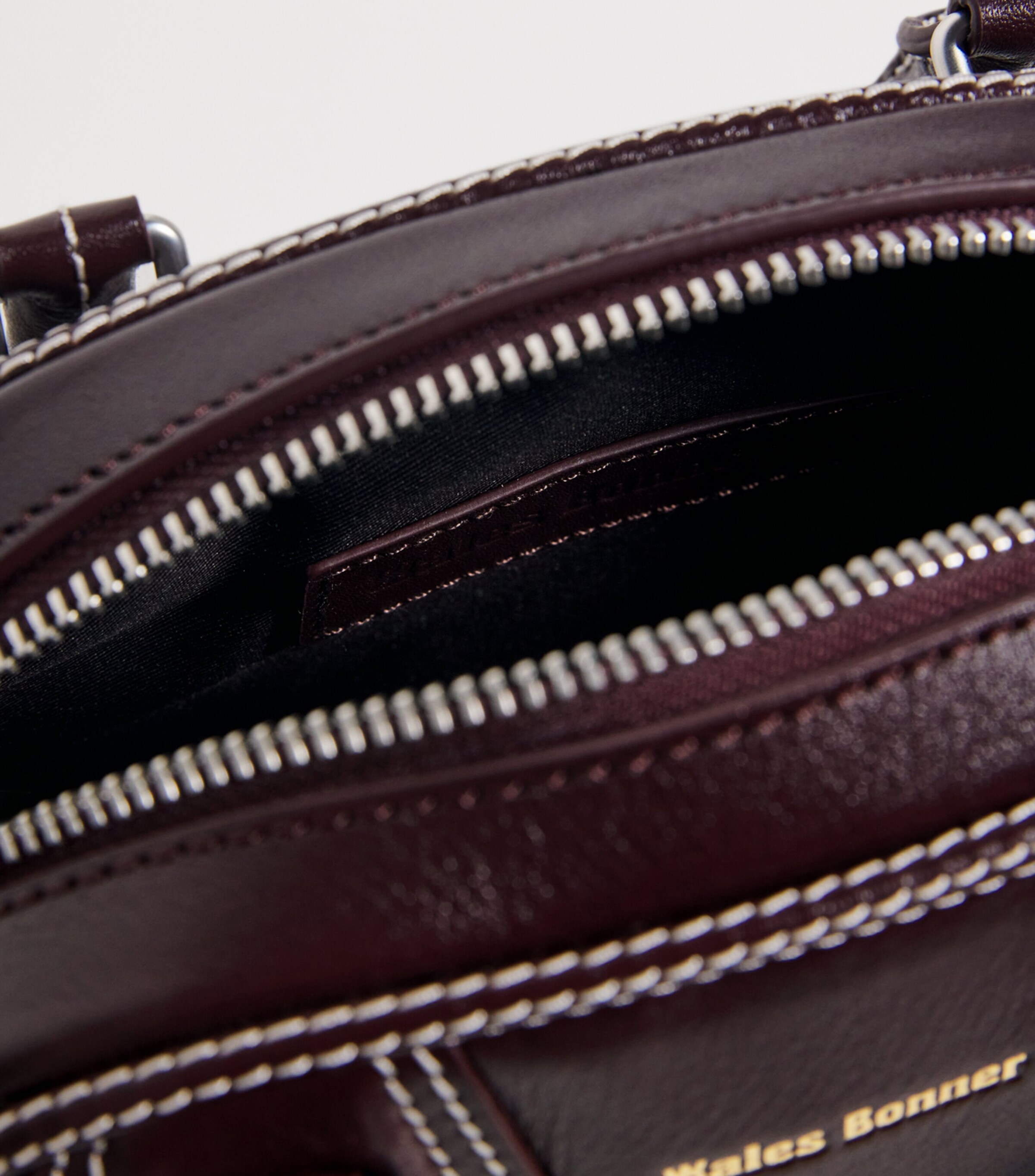 adidas Burgundy x Wales Bonner Small Leather Cross-Body Bag | Harrods US