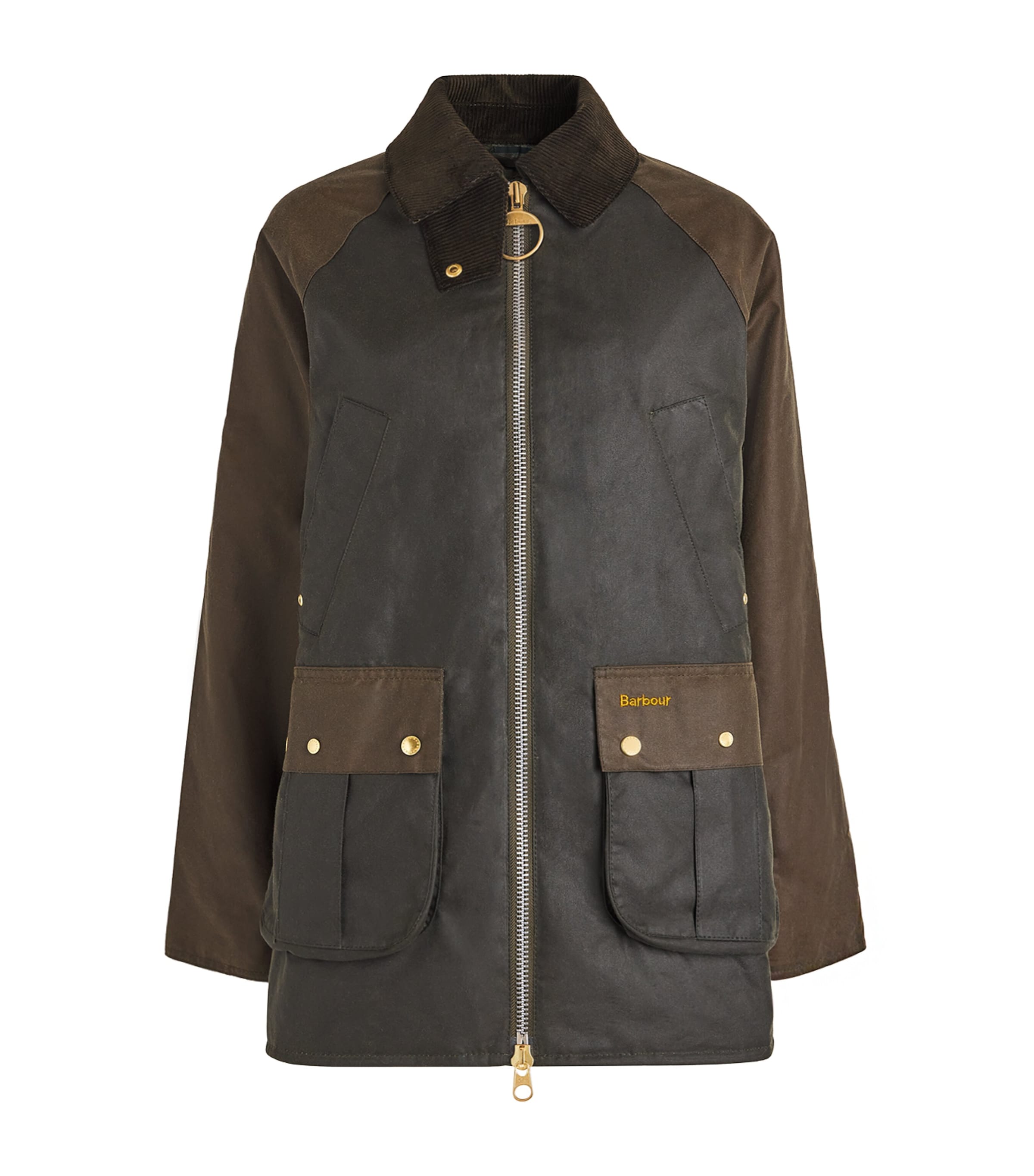 Barbour Green Waxed Kettlewell Jacket | Harrods AU