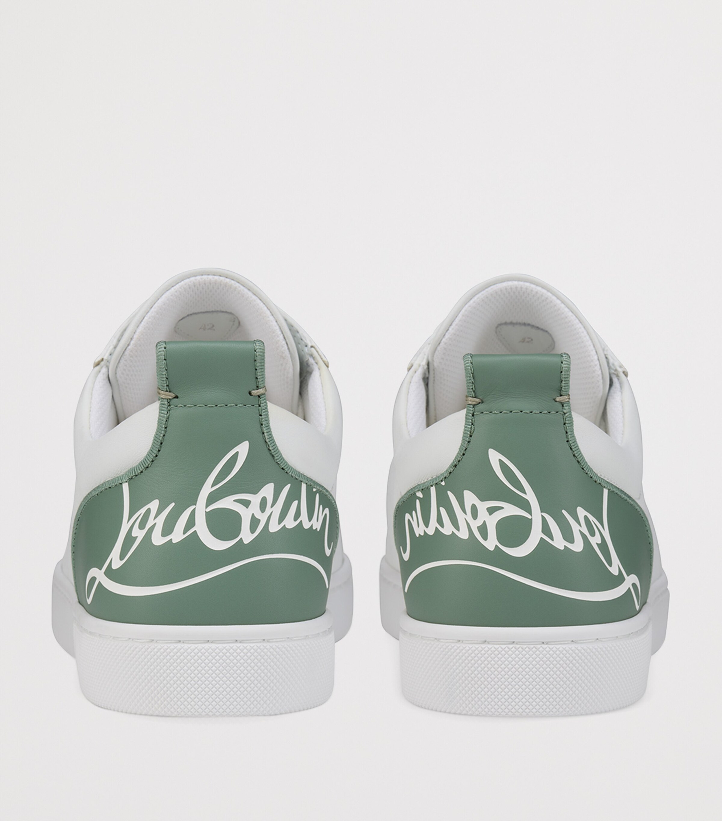 Christian Louboutin Red Fun Louis Junior Leather Sneakers | Harrods UK