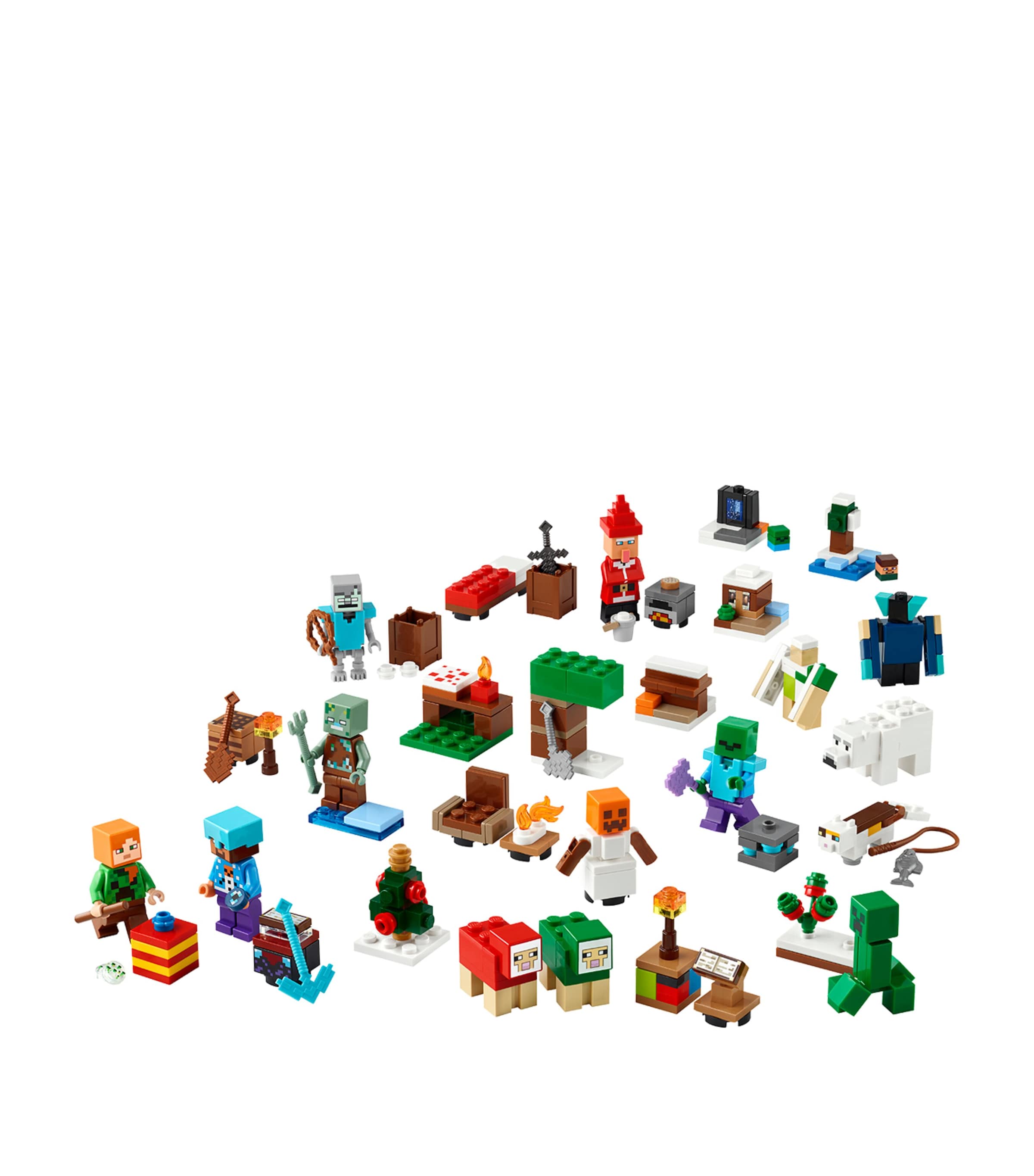 Lego Minecraft Advent Calendar 2025 21280 | Harrods UK
