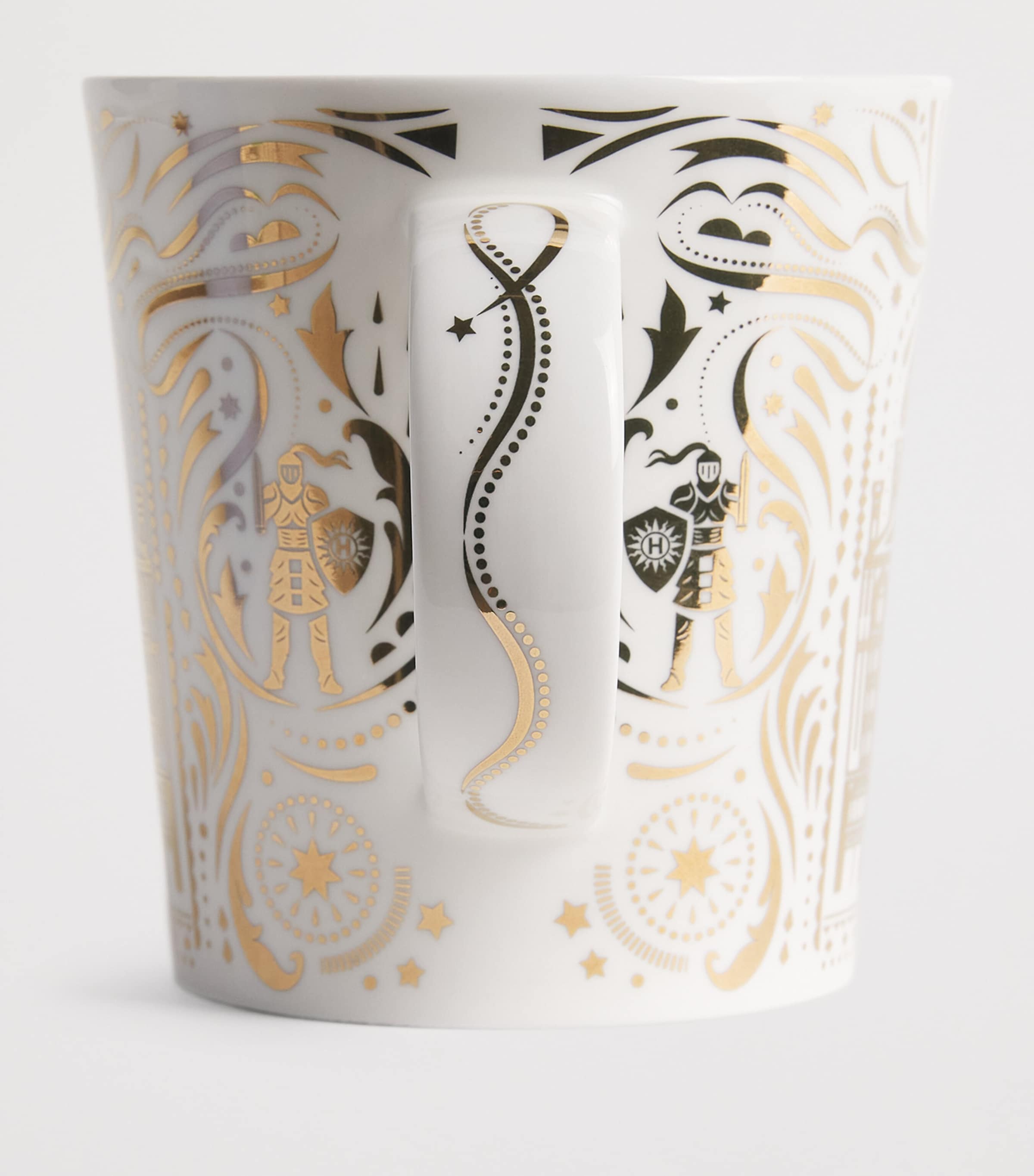 Harrods Bone China Knights of Brompton Mug | Harrods SE