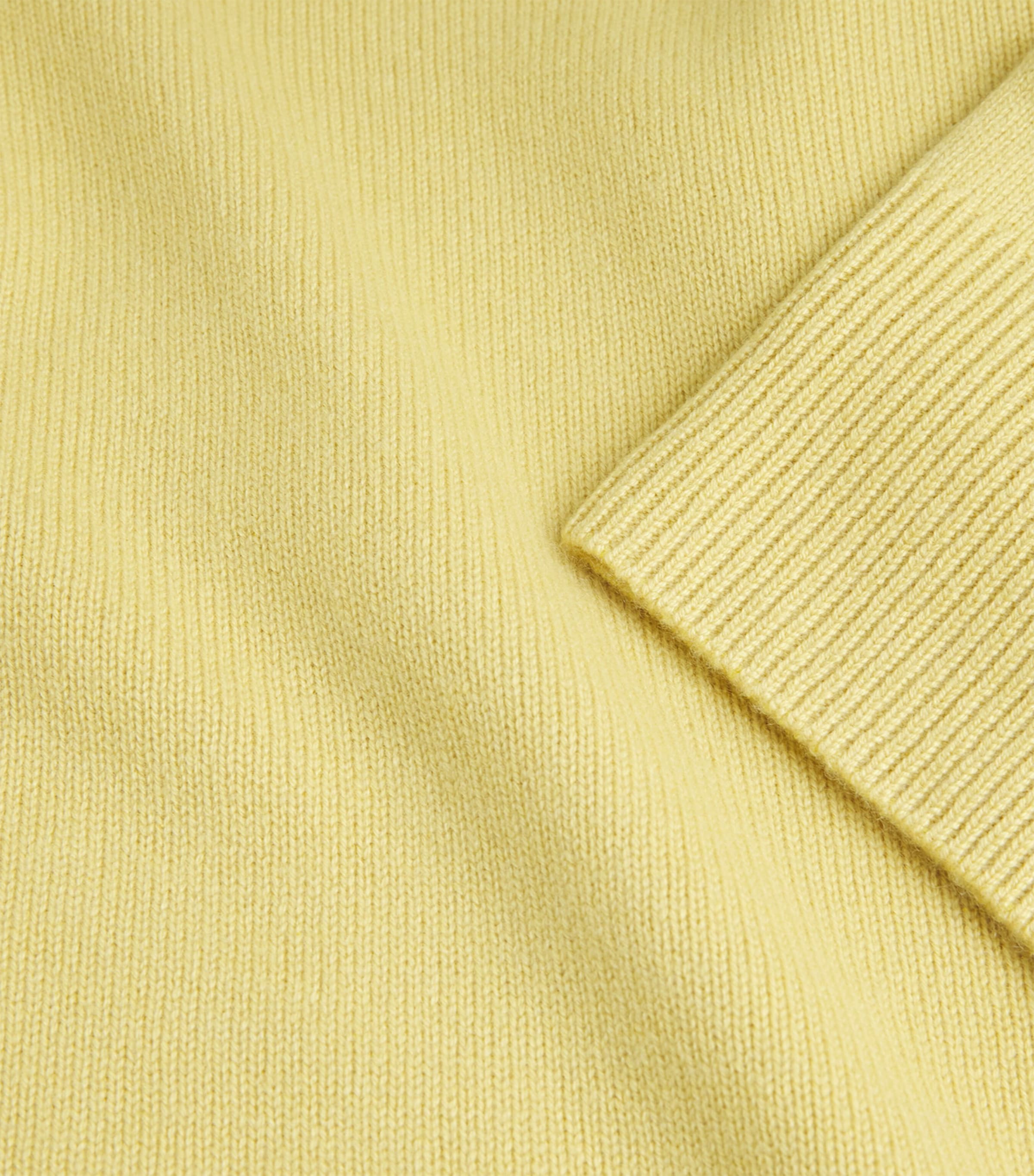 Le Kasha Yellow Organic Cashmere Norway Sweater | Harrods UK