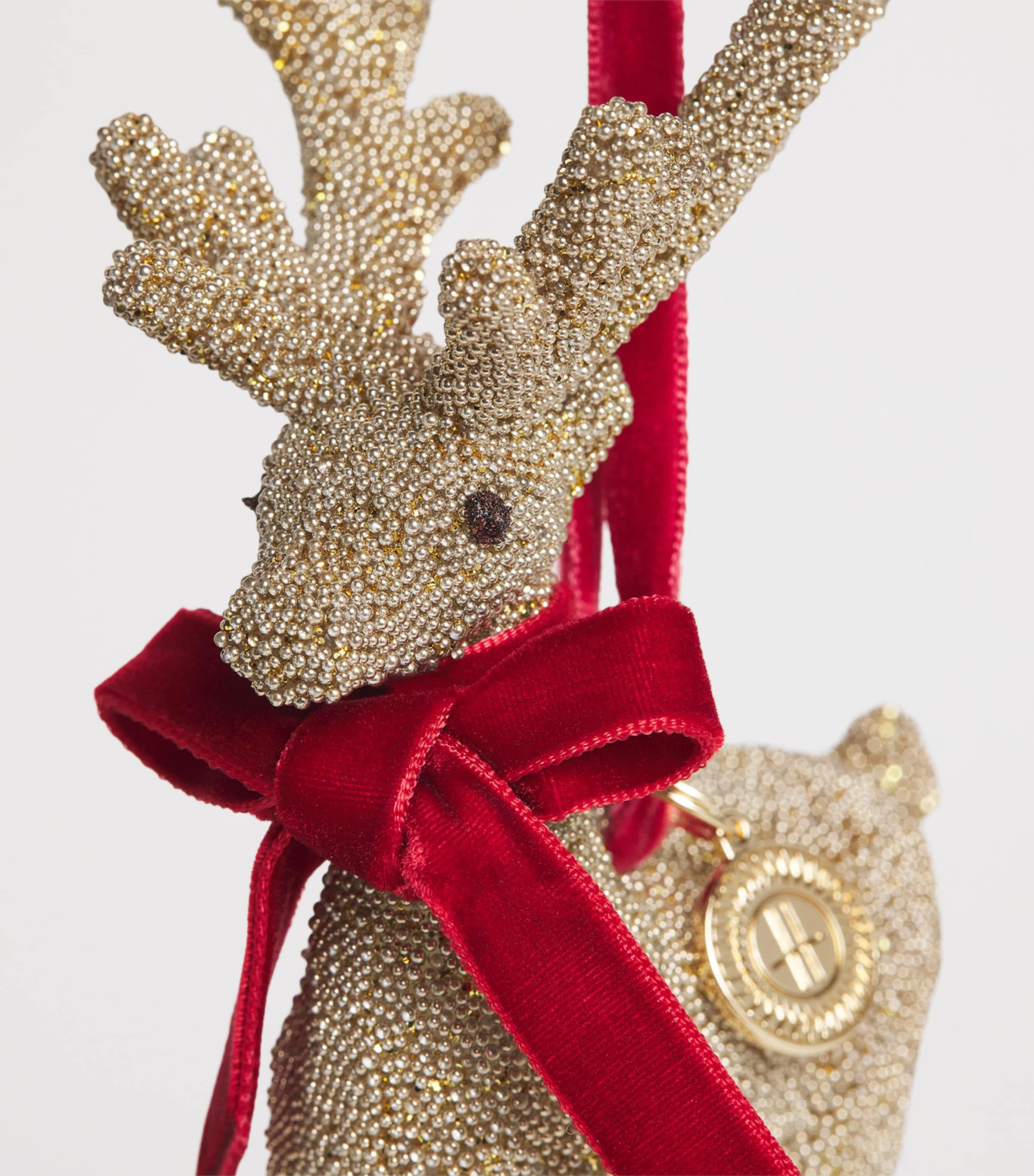 Harrods Microbead Reindeer Tree Decoration | Harrods UK