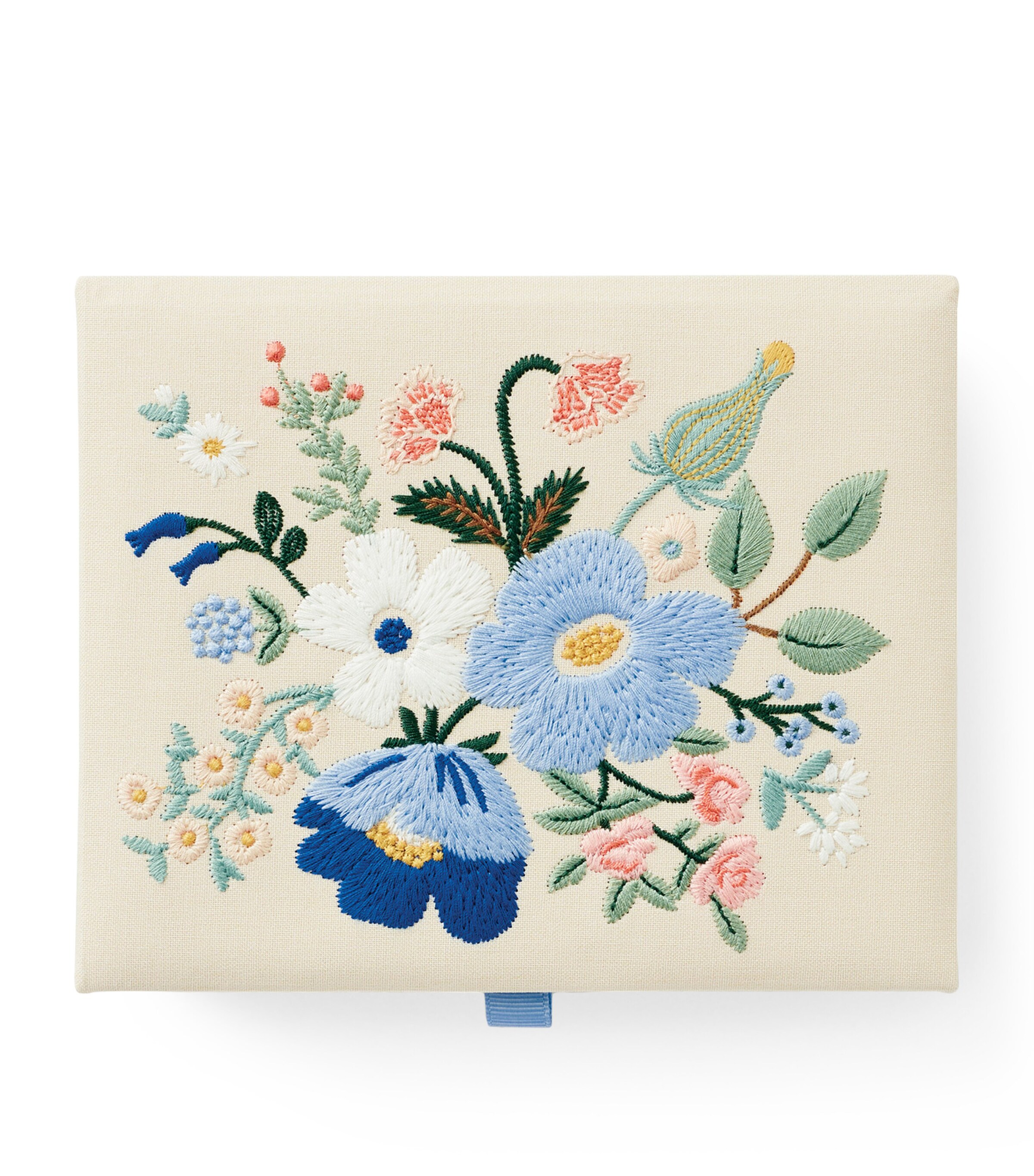 Rifle Paper Co. Multi Medium Embroidered Keepsake Box | Harrods UK