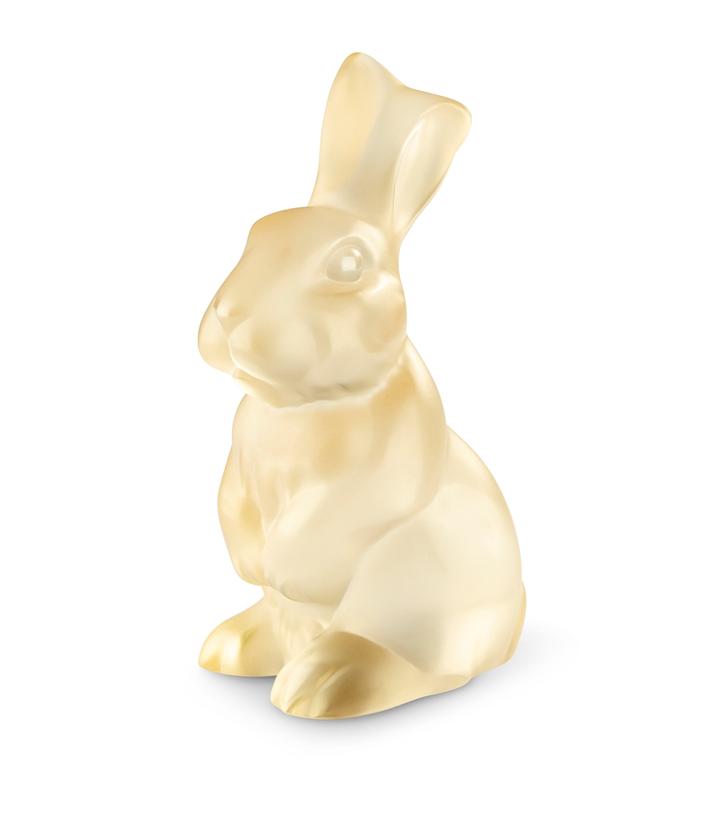 Lalique Crystal Toulouse Rabbit Sculpture | Harrods US
