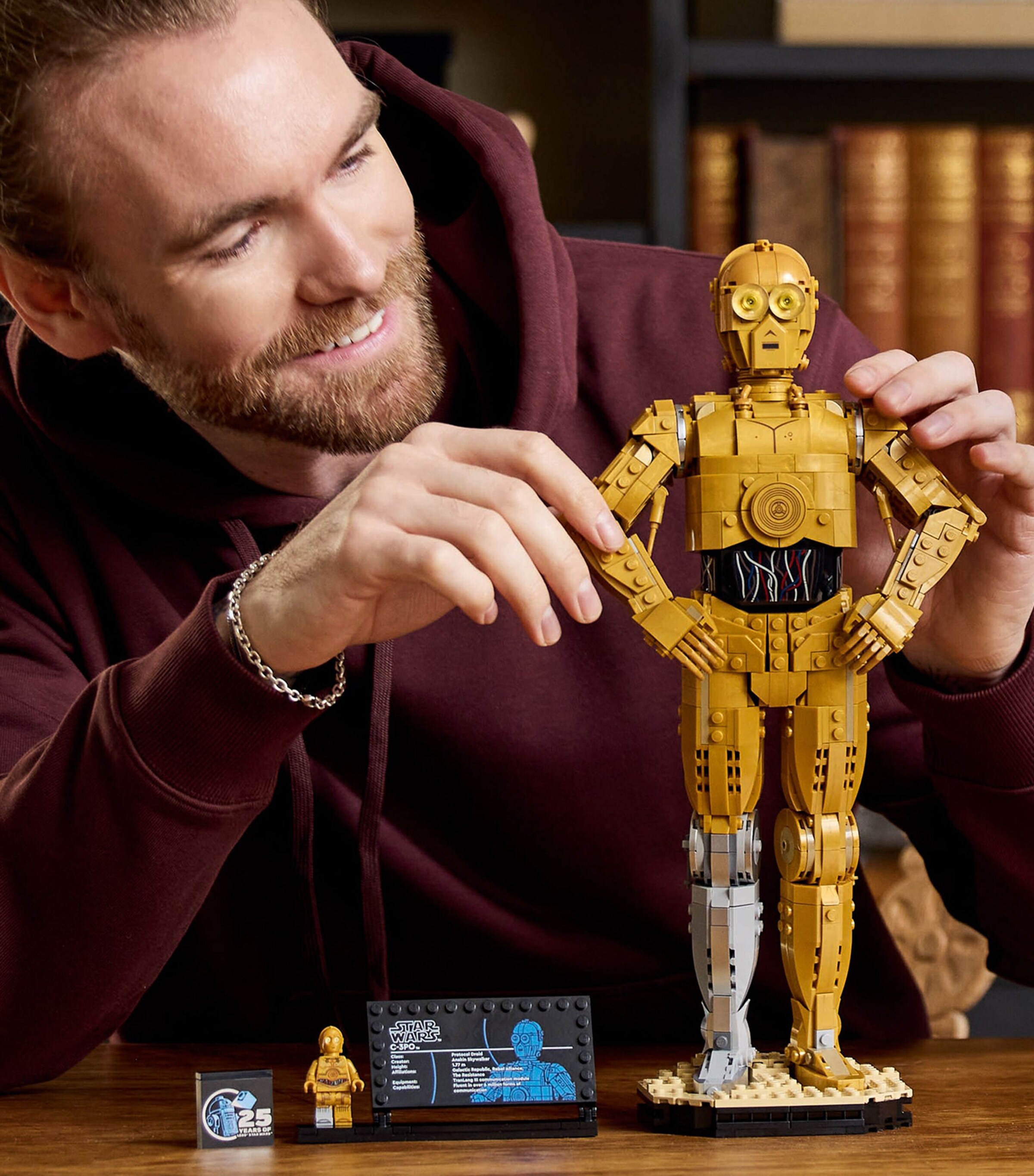 C3po lego figure store