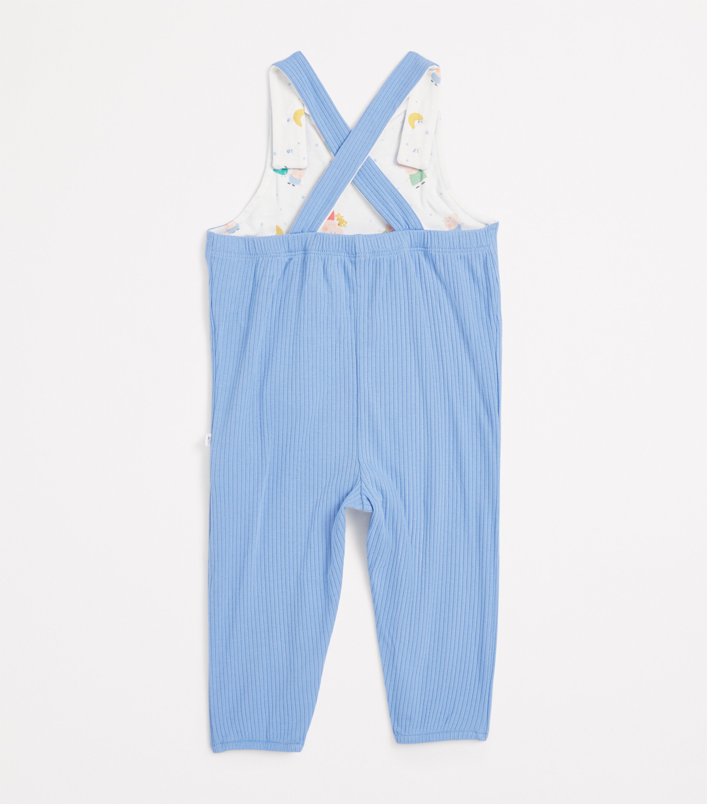 MORI Bamboo-Blend George Pig Dungarees (9-12 Months) | Harrods UK