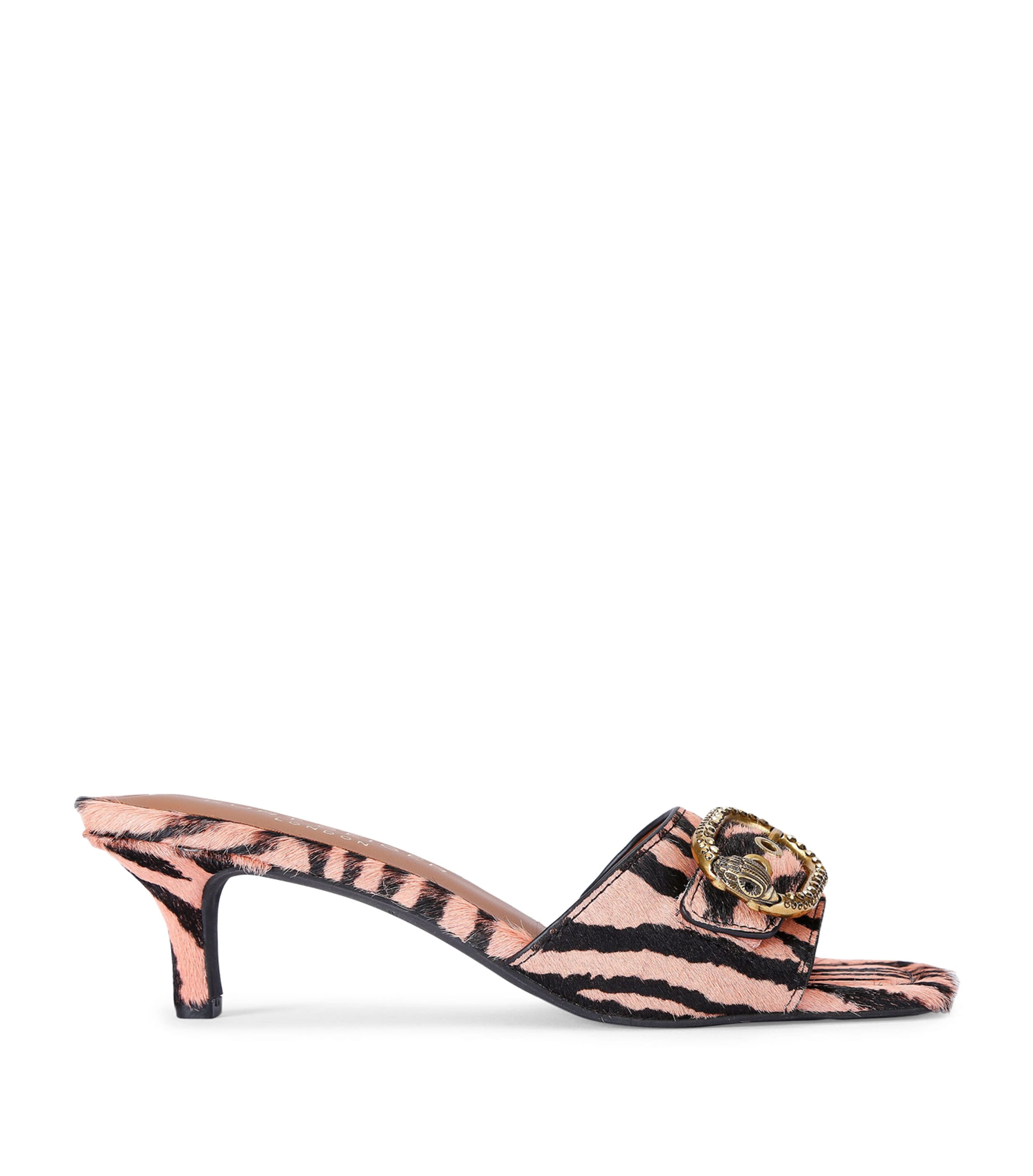 Kurt Geiger London Pink Calf Hair Mayfair Mules | Harrods US