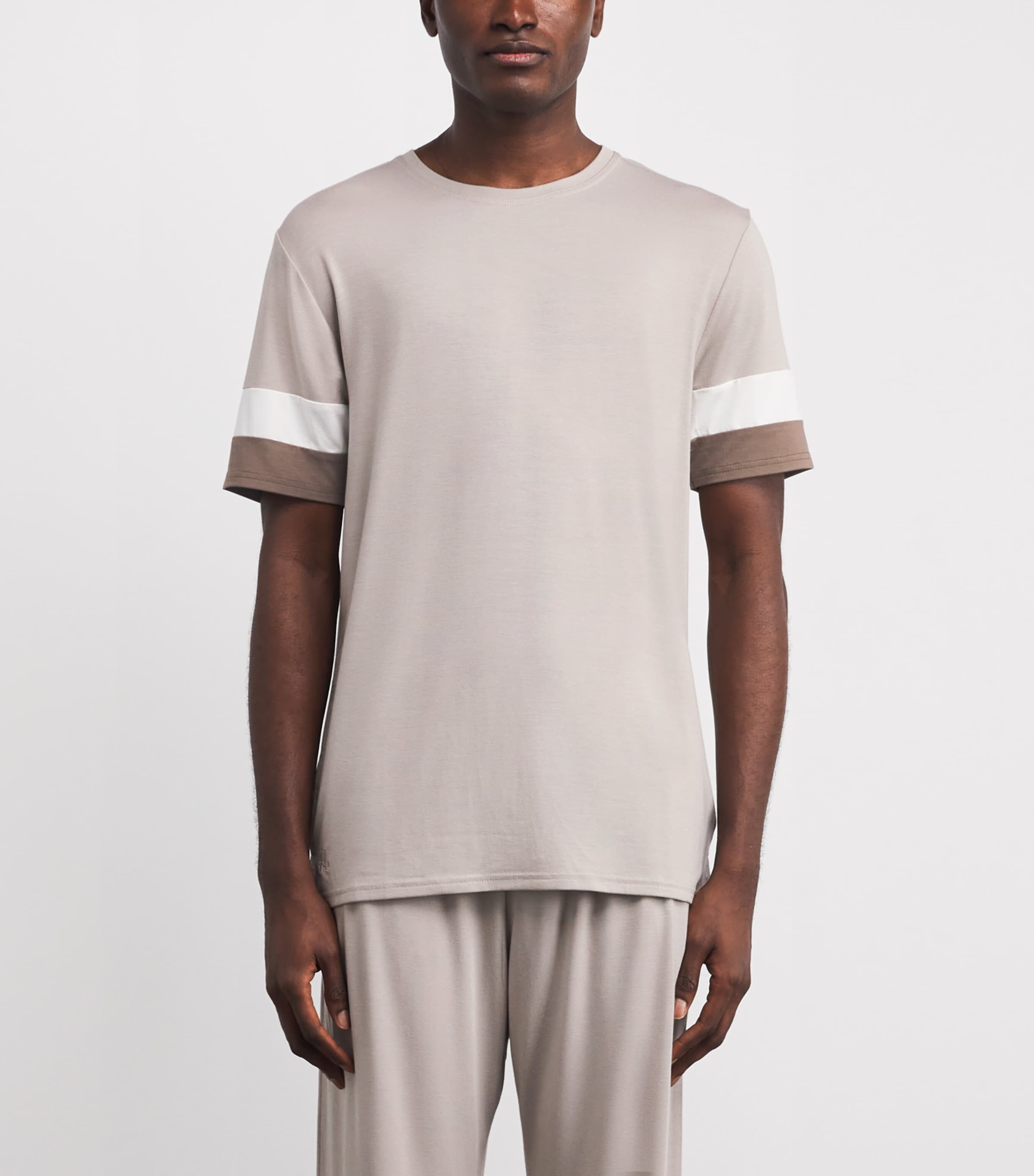 Homebody Beige Duo-Panel T-Shirt | Harrods CA