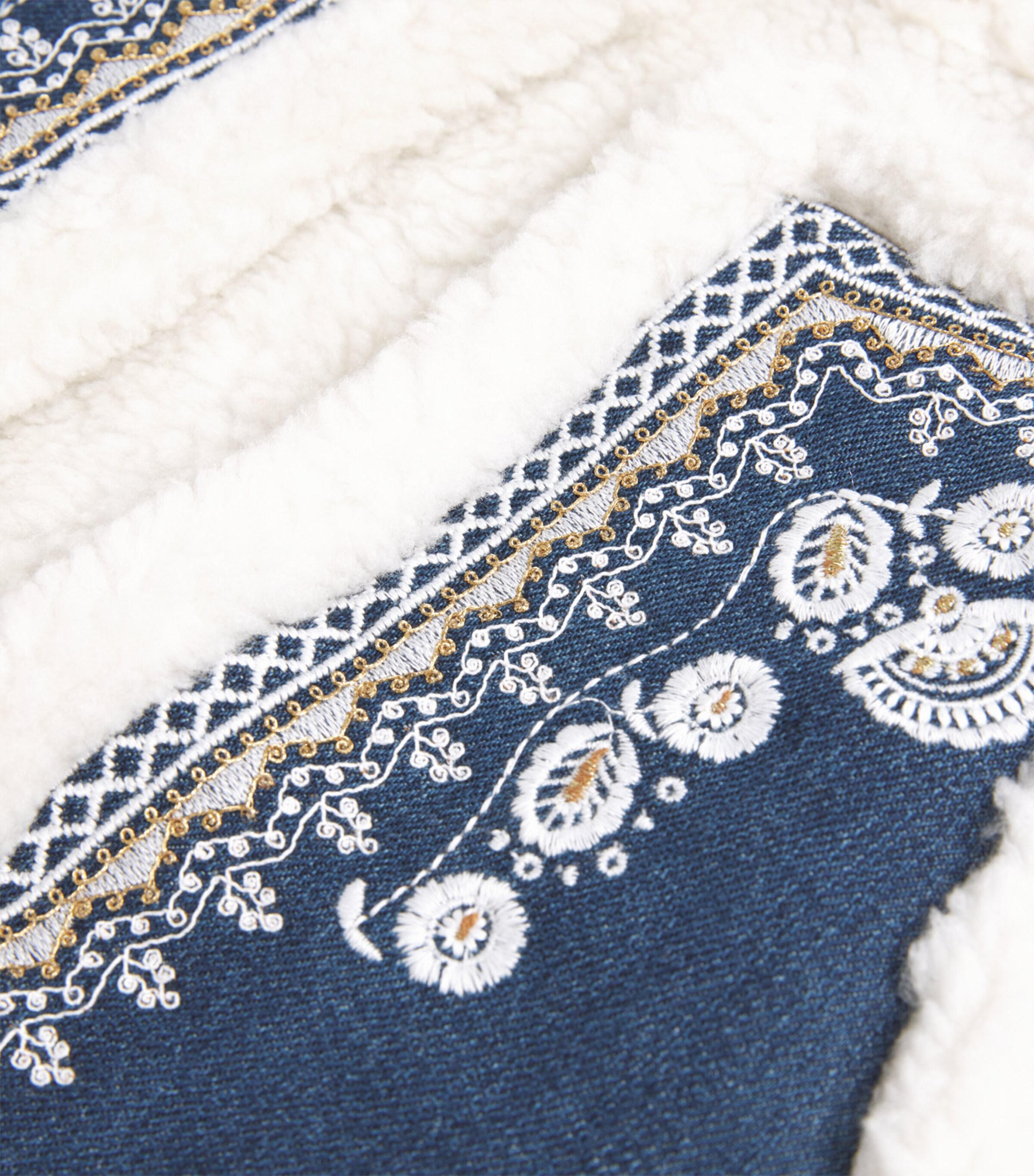 Louise Misha Multi Denim Reversible Librana Waistcoat (4-12 Years ...