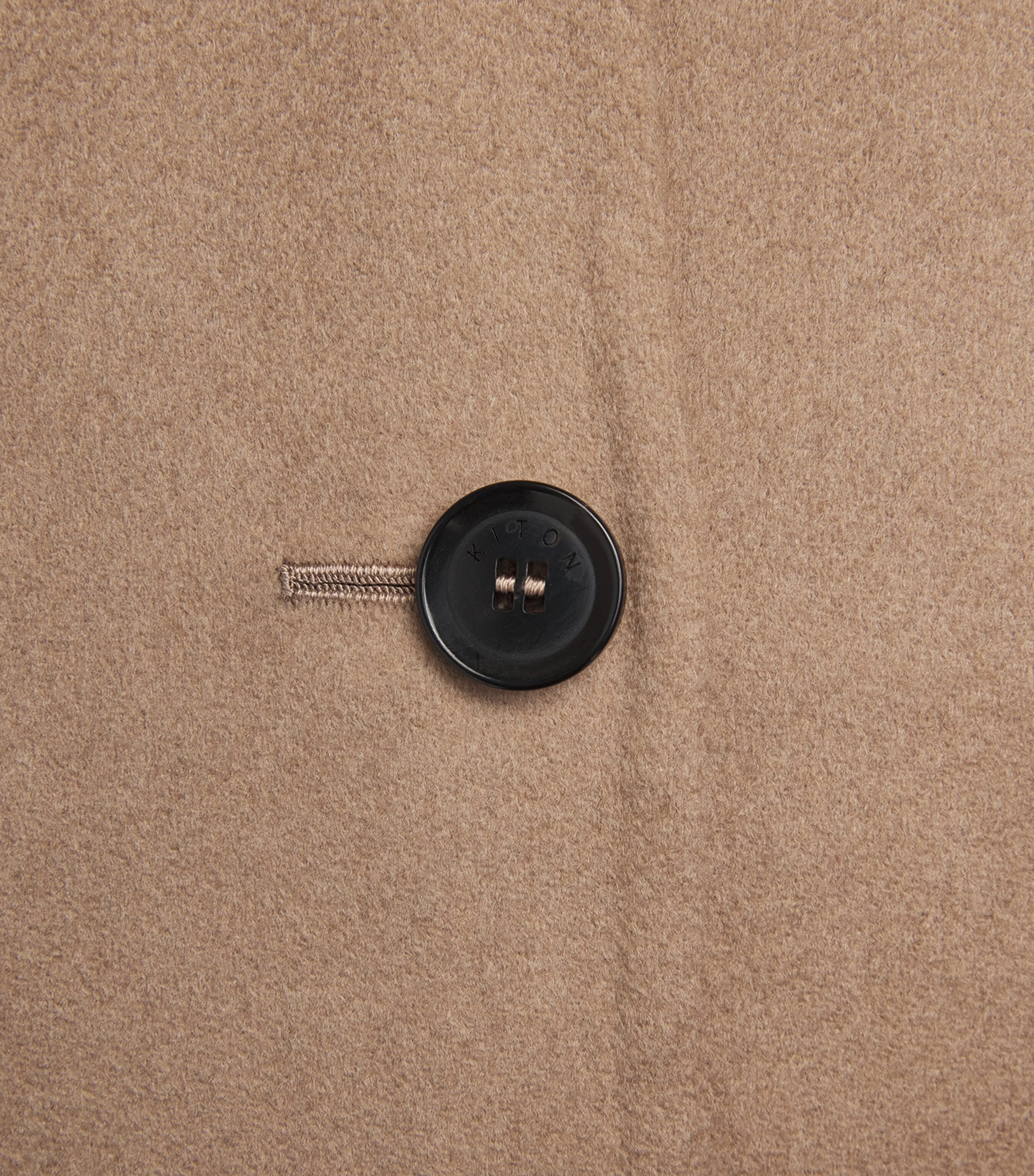 Kiton Beige Cashmere Cape Coat | Harrods US