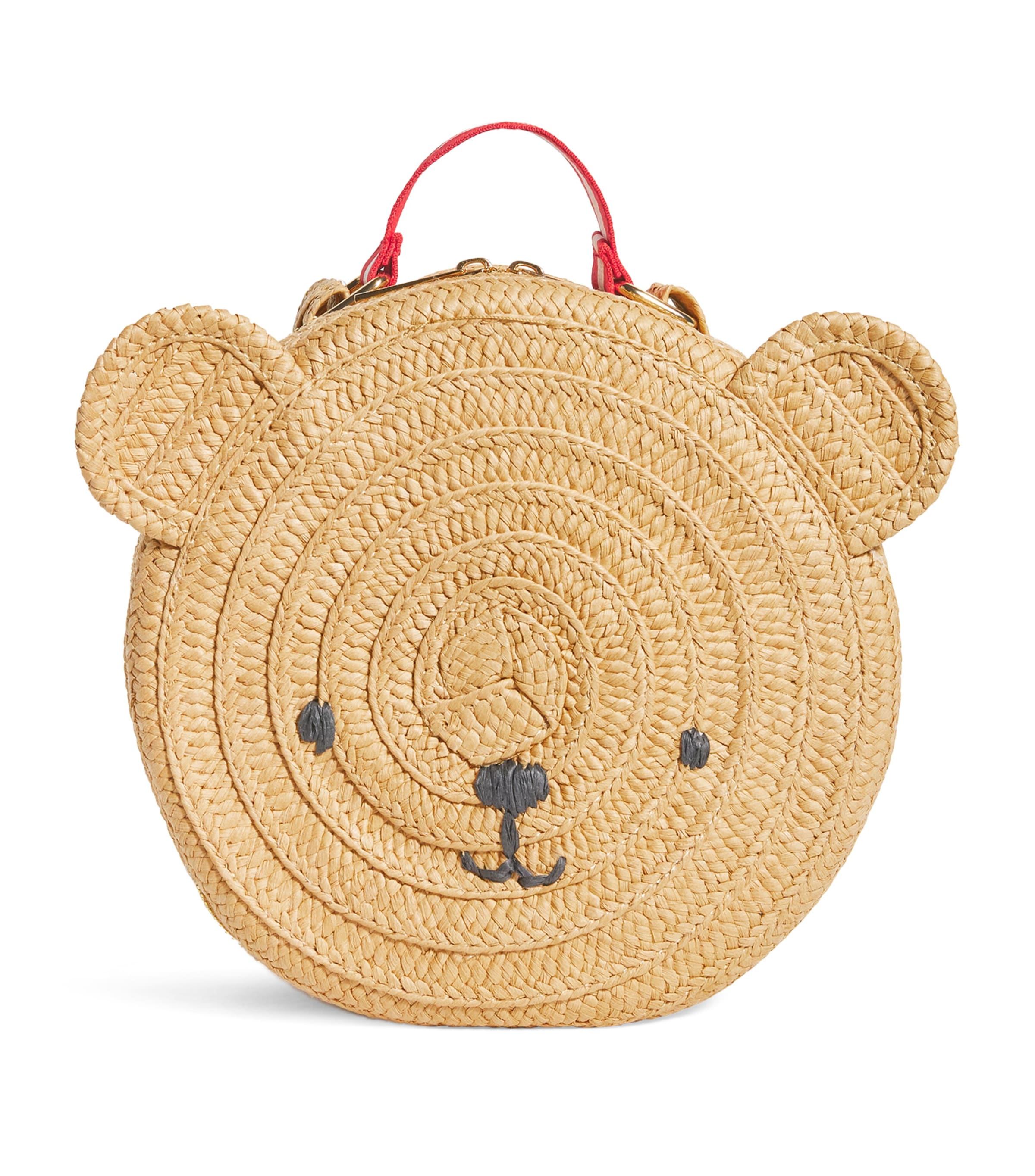 Meri Meri Multi Straw Bear Shoulder Bag | Harrods UK