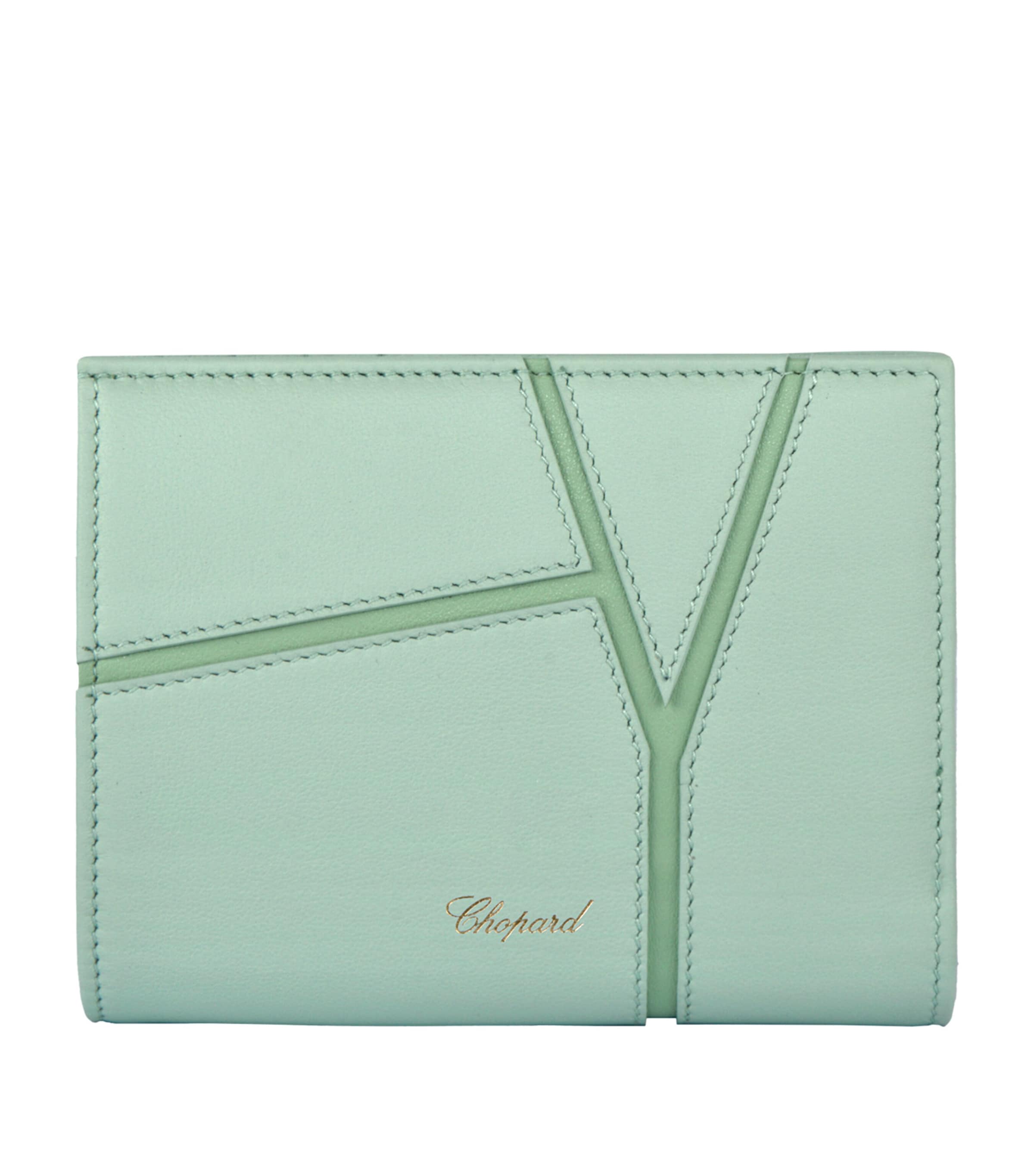 Chopard Medium Leather Diamond Wallet | Harrods UK