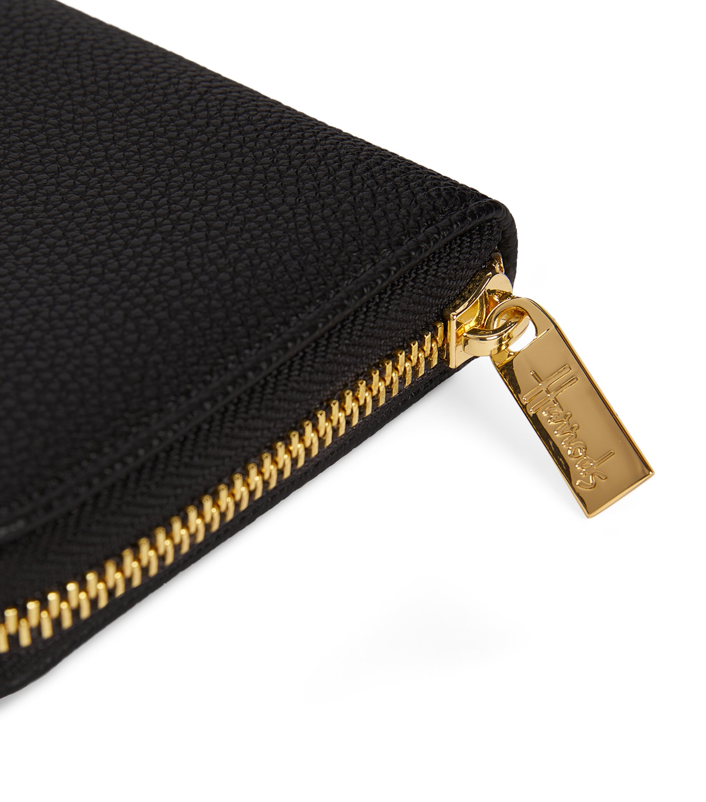 Harrods Oxford Zip-Around Wallet | Harrods UK