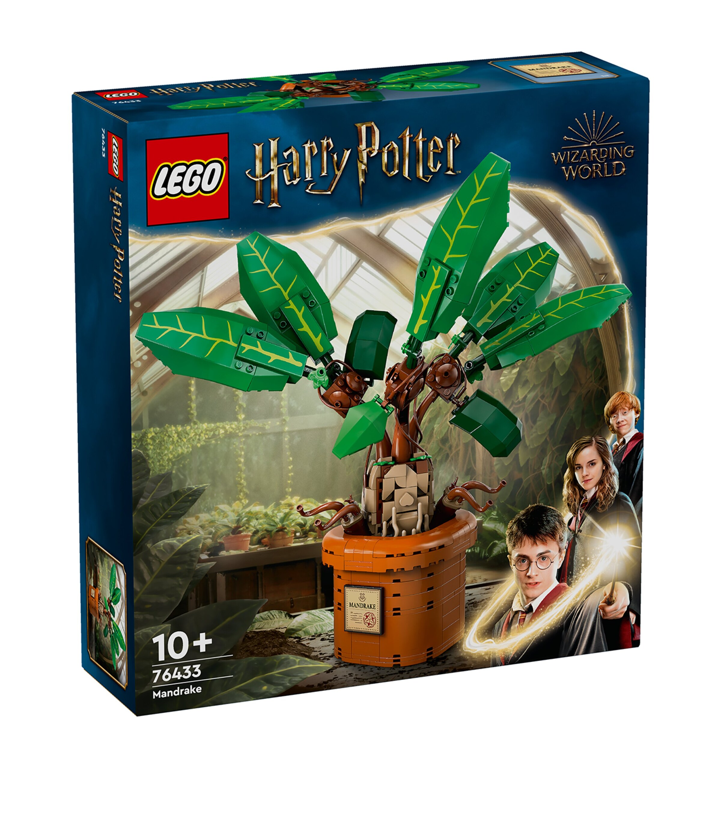 Lego Harry Potter Mandrake Magical Plant Toy Figure 76433 | Harrods UK