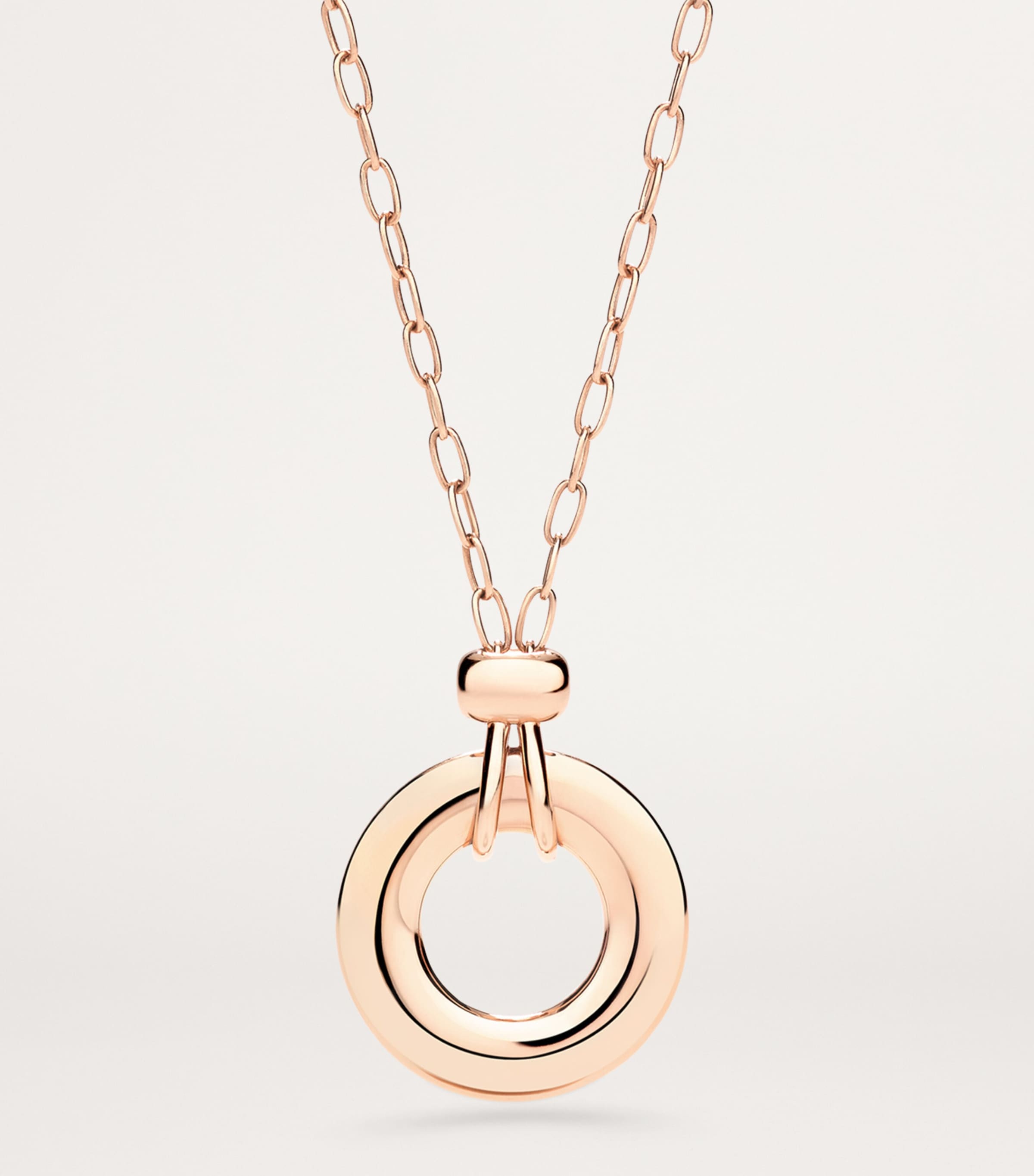 Pomellato Rose Gold and Diamond Iconica Pendant Necklace | Harrods AE