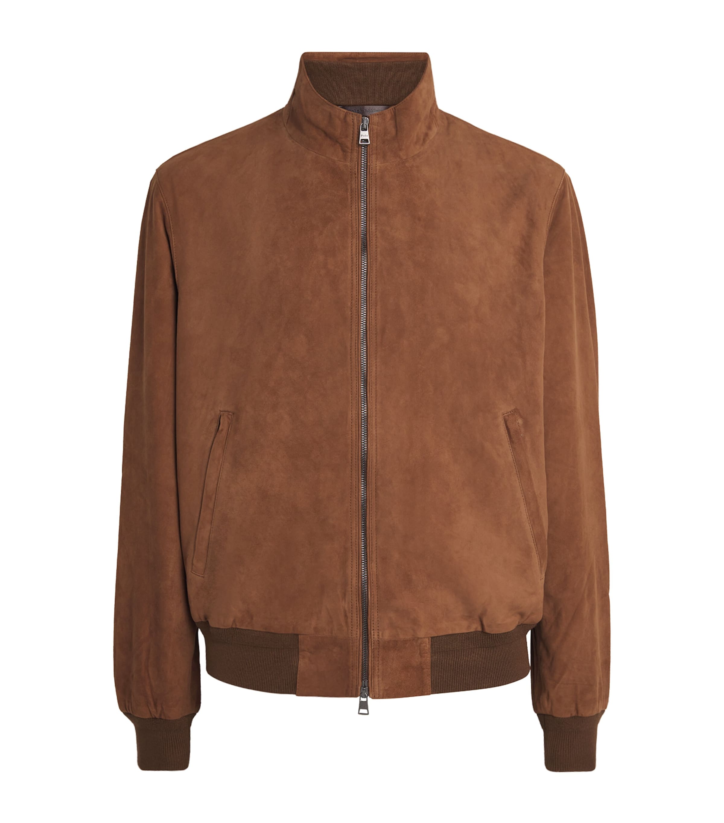 Polo Ralph Lauren Brown Goat Suede Bomber Jacket | Harrods US