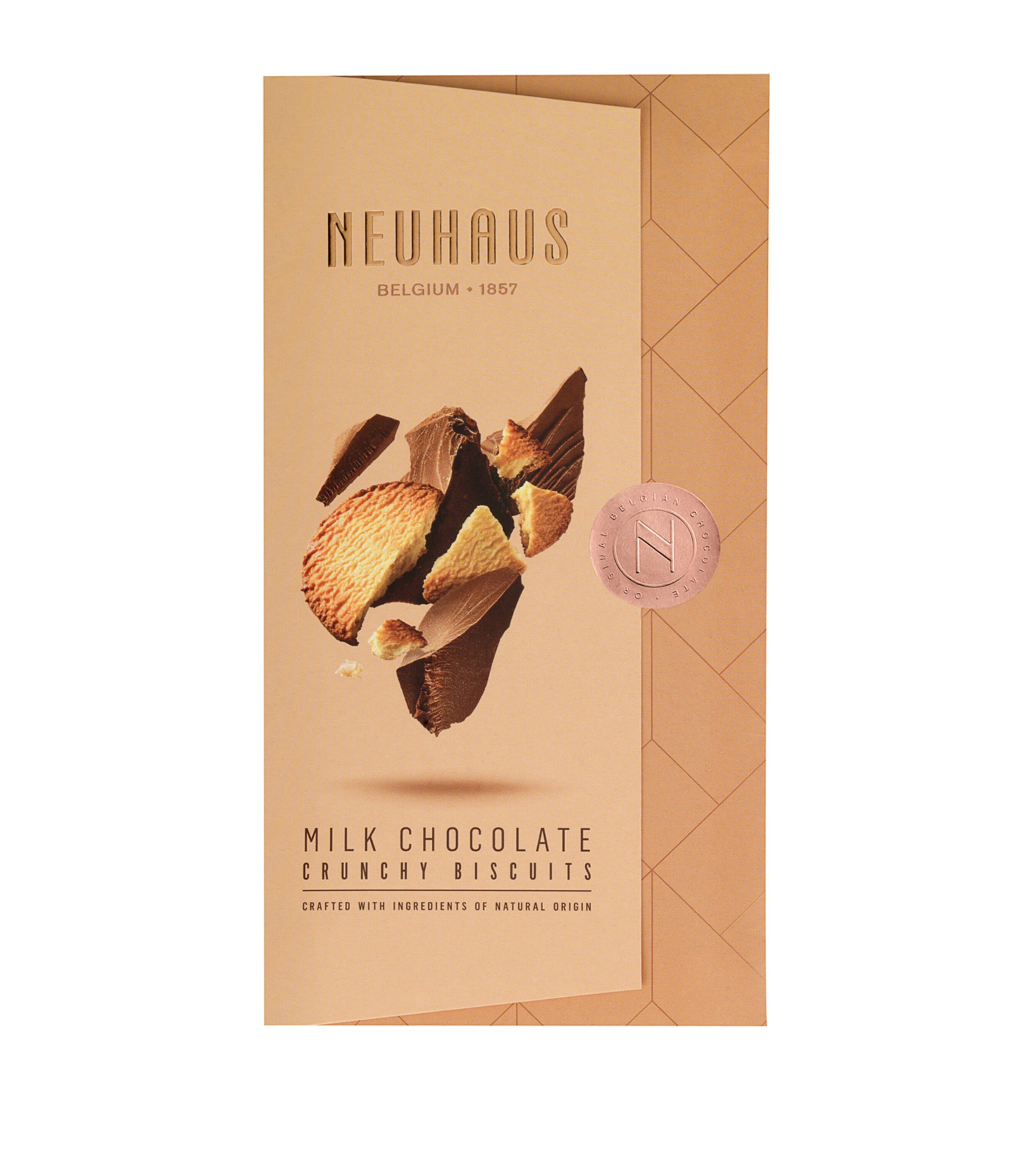 Neuhaus Crunchy Biscuits Milk Chocolate Bar (100g) | Harrods UK