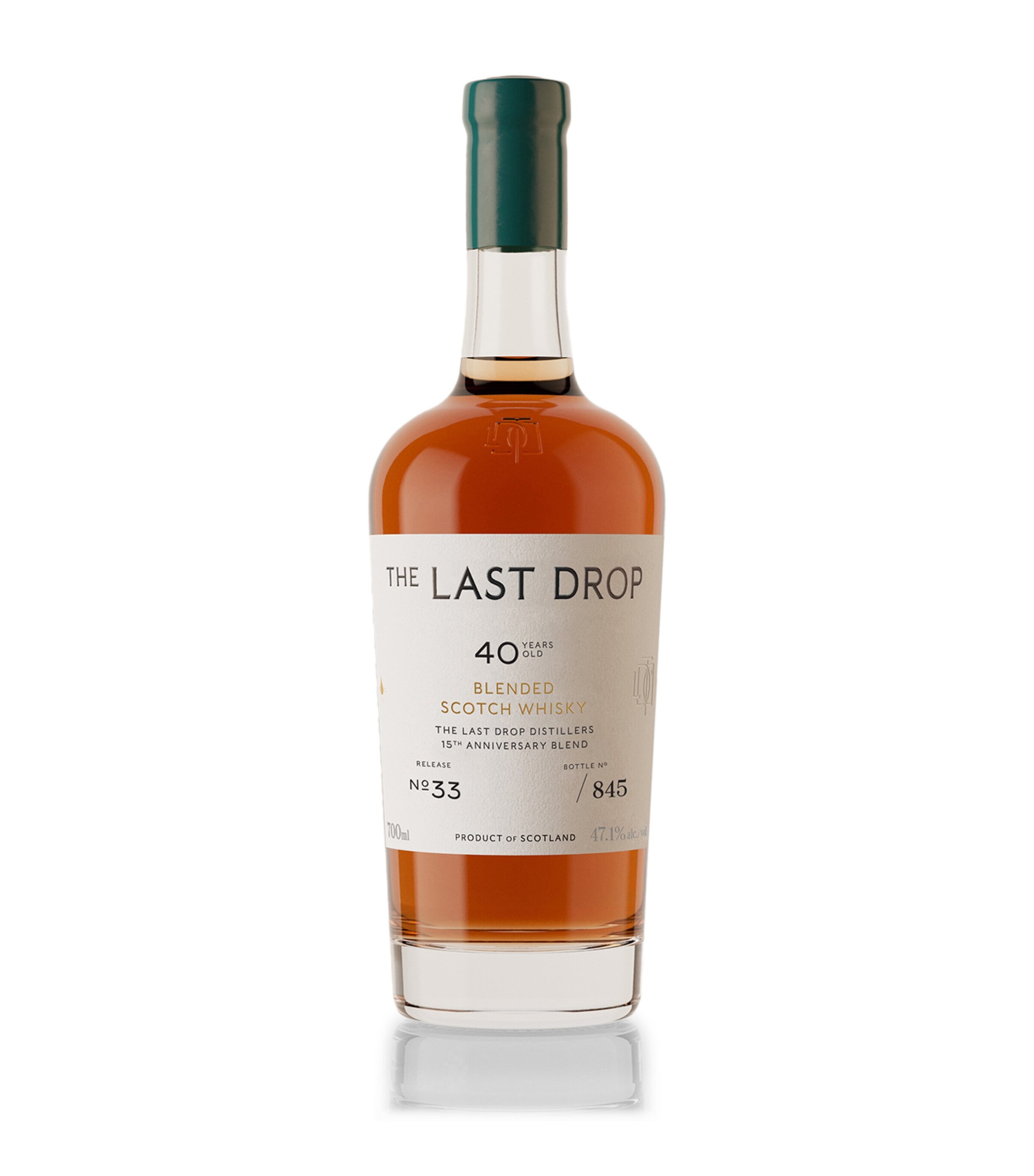 The Last Drop Distillers 15th Anniversary 40-Year-Old Blended Scotch ...
