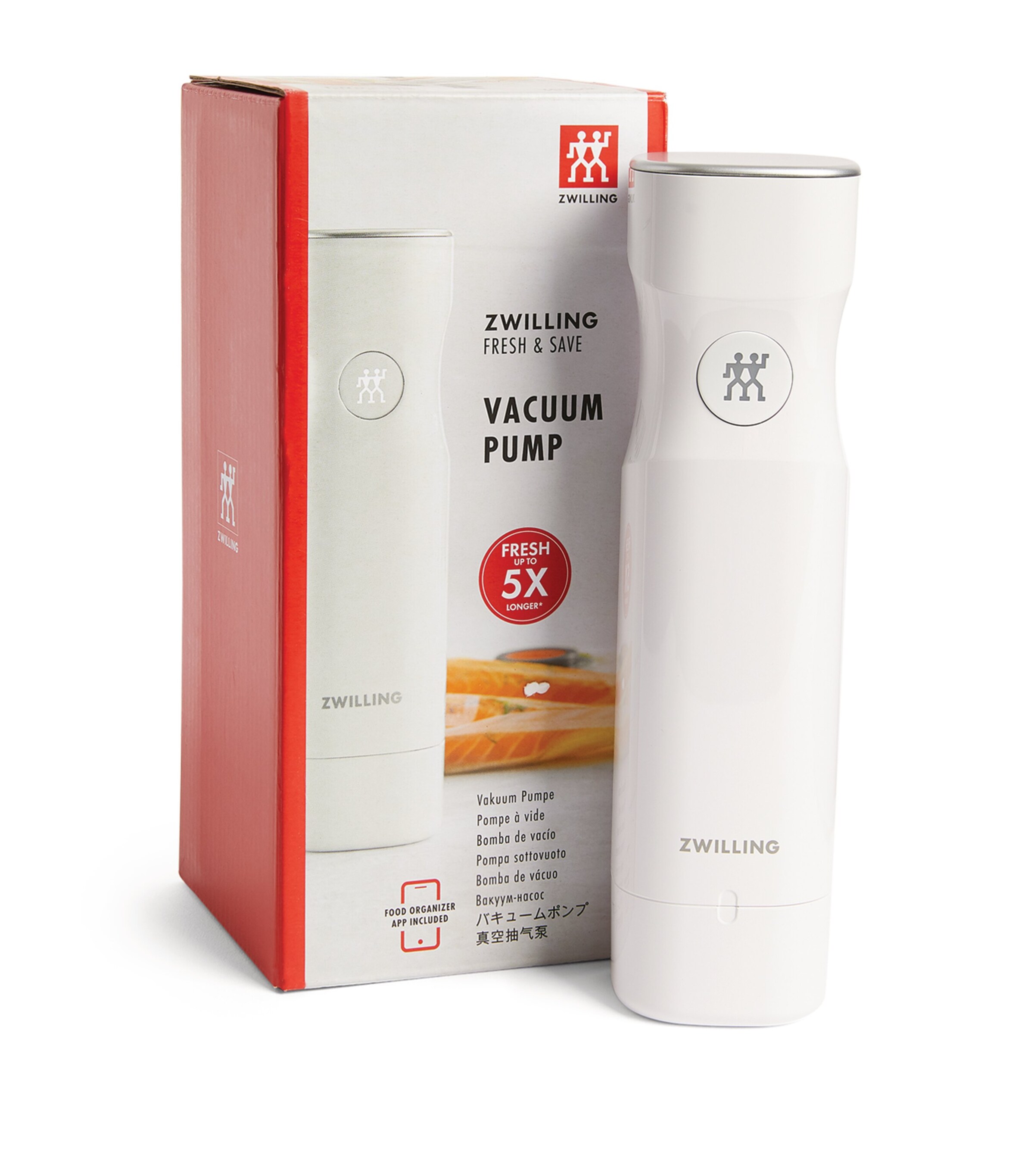 Zwilling Fresh & Save Vacuum Pump In White | ModeSens