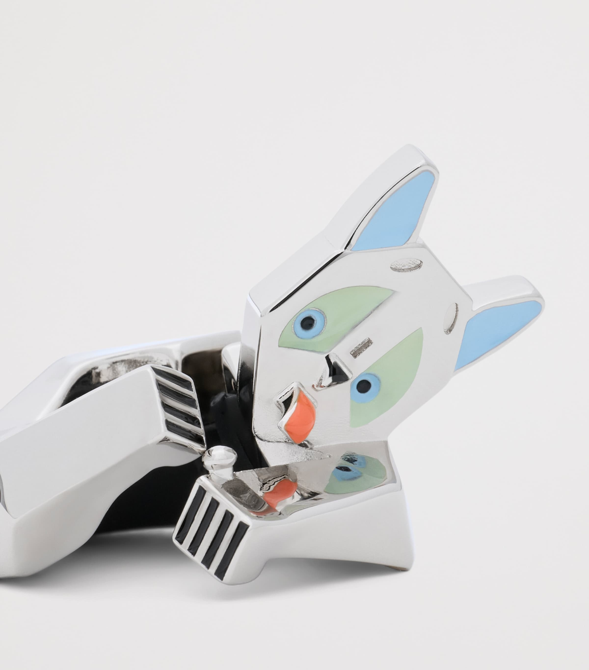 LOEWE Silver x Louis Wain Cat Heel Charm | Harrods UK