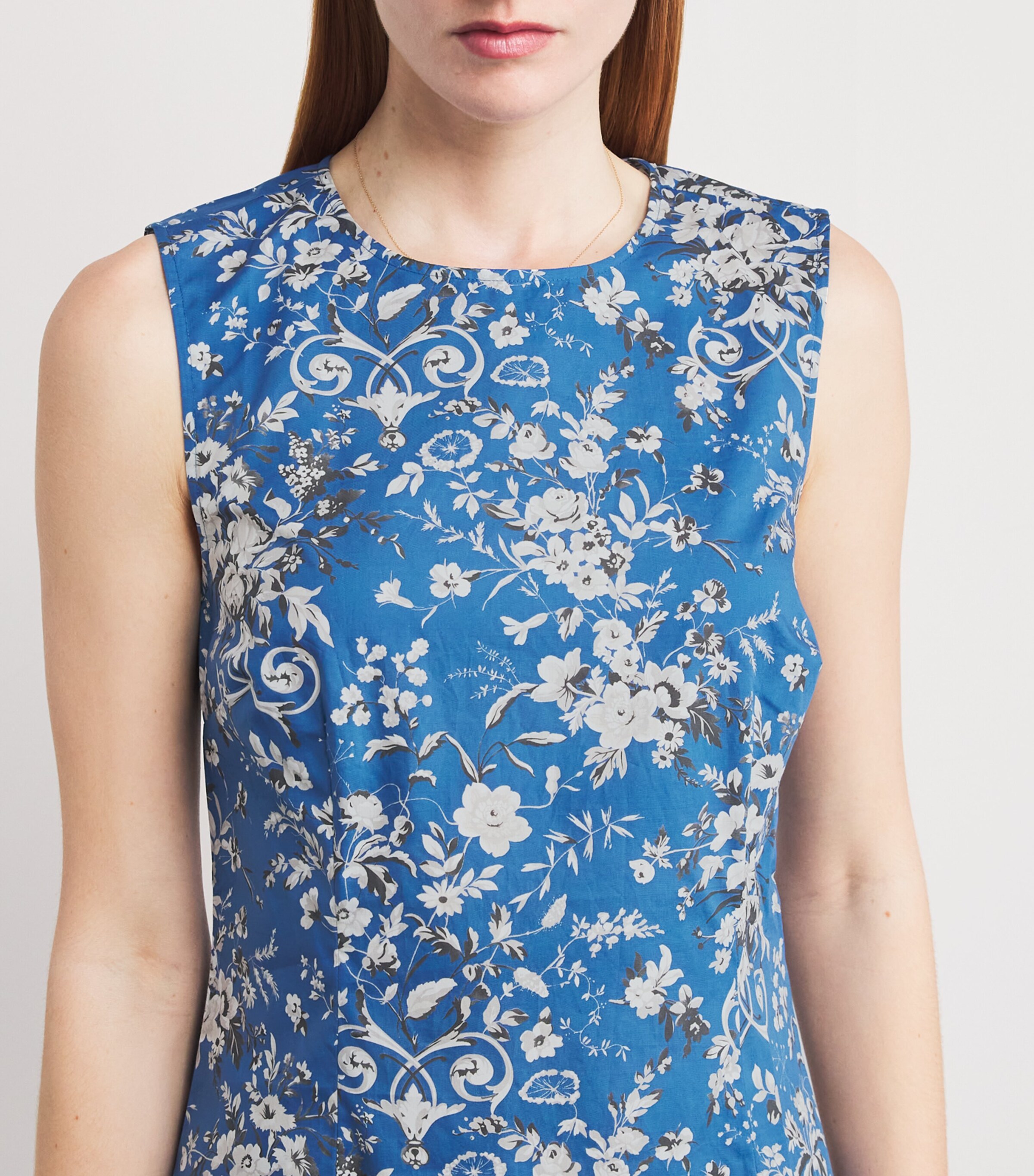DÔEN Blue Floral Adele Mini Dress | Harrods US