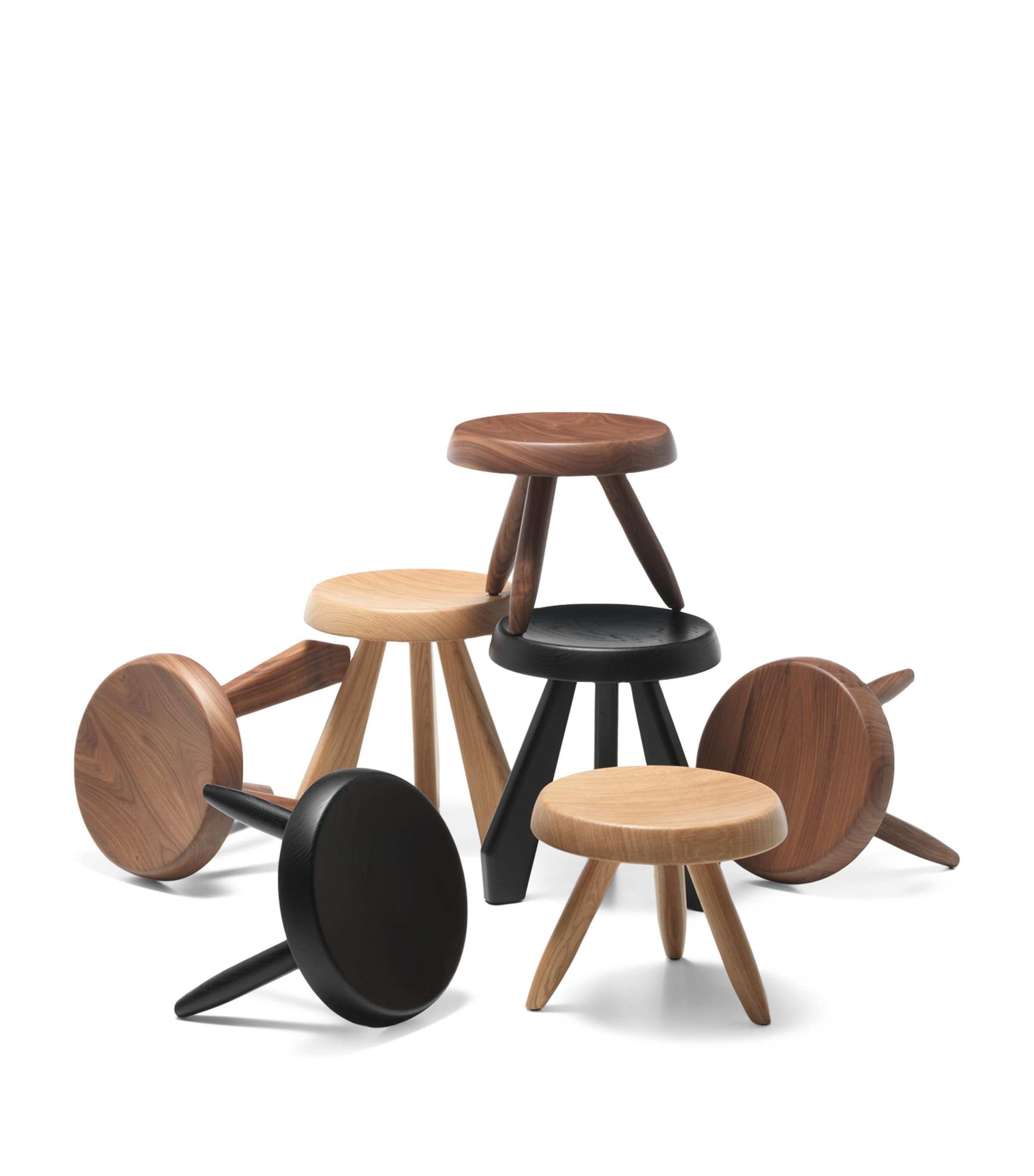 Cassina Beige Tabouret Berger Stool | Harrods UK