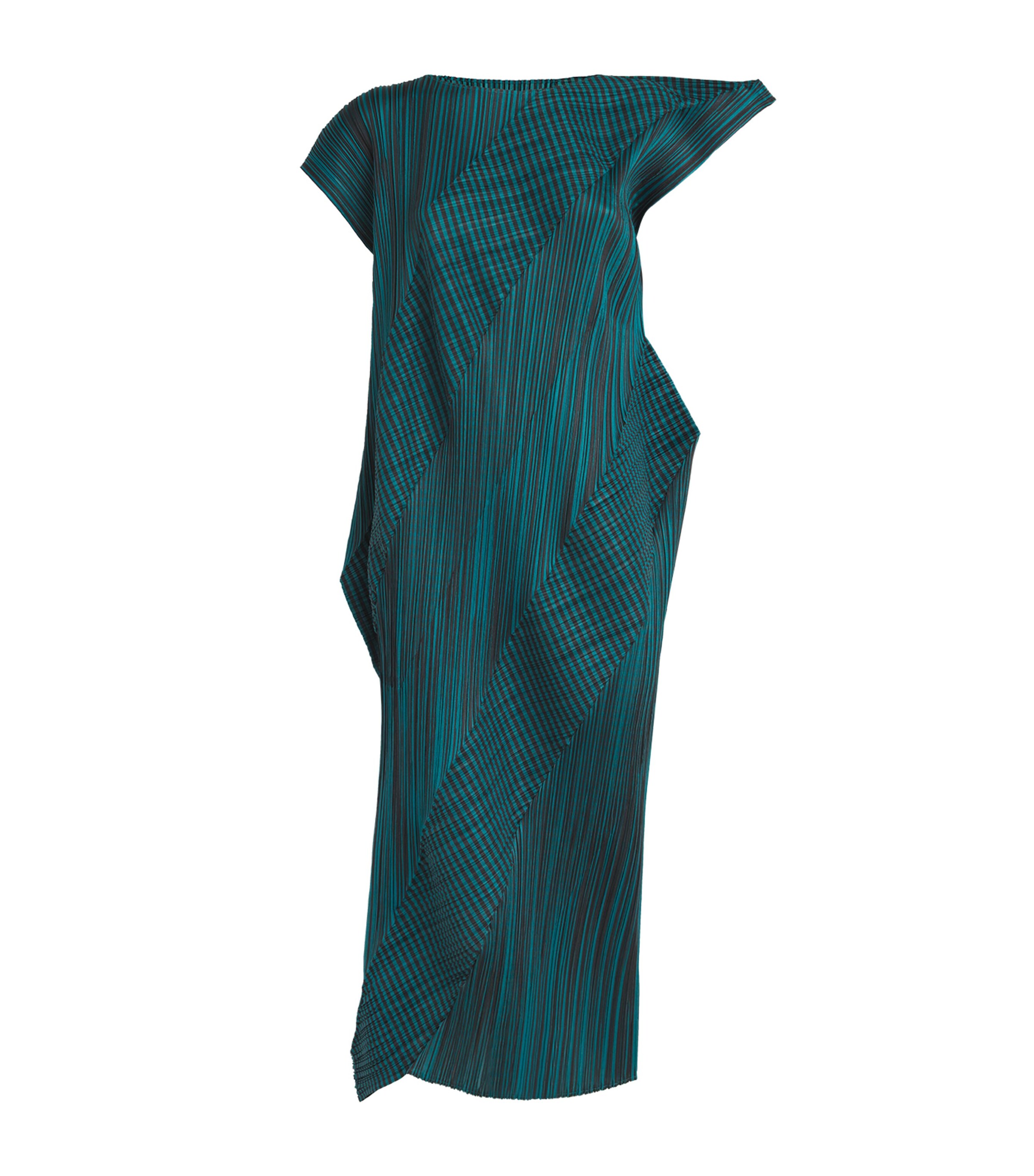 Pleats Please Issey Miyake Cosmic Rays Midi Dress | Harrods UK