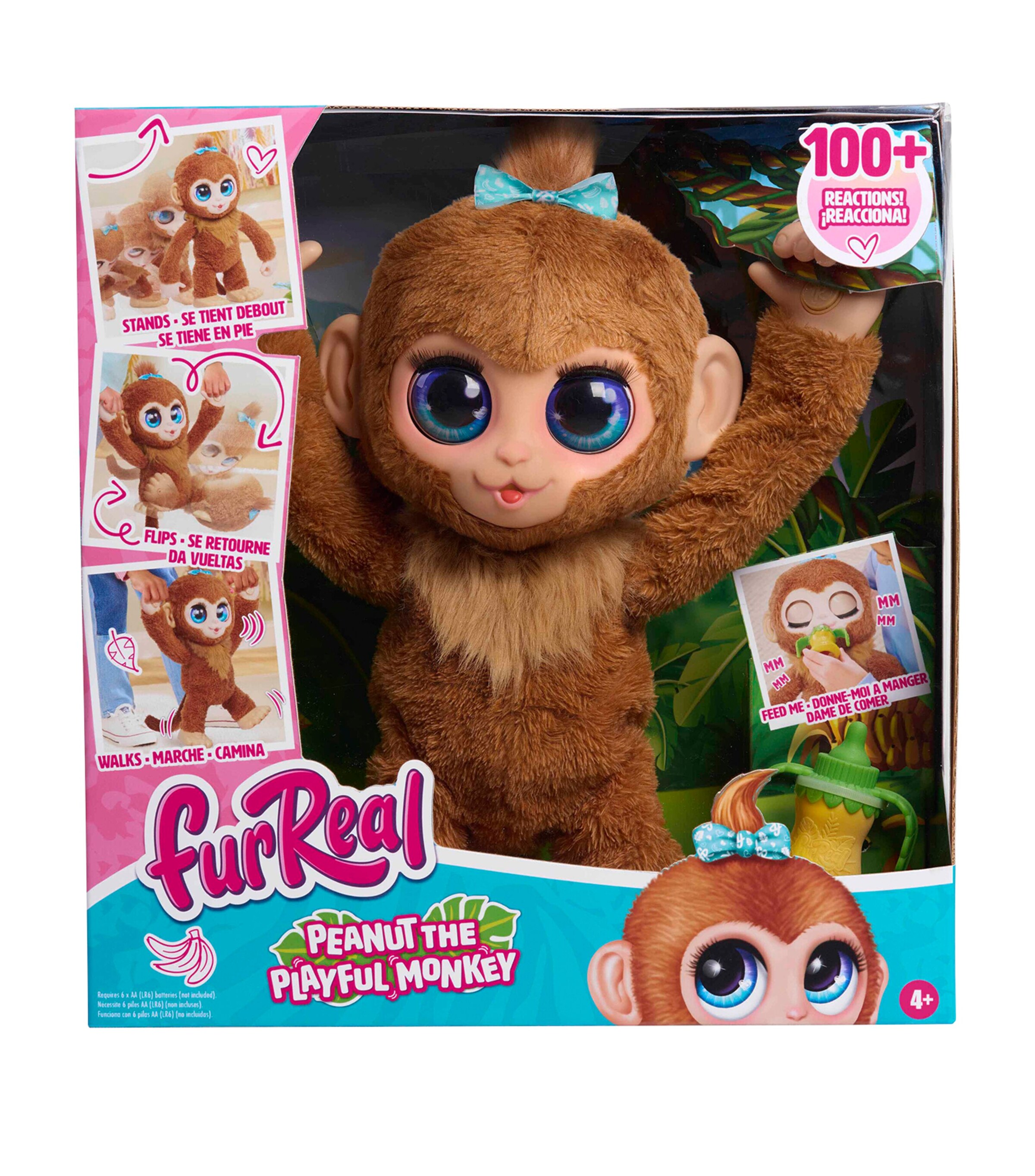 Disney furReal Peanut the Playful Monkey | Harrods US