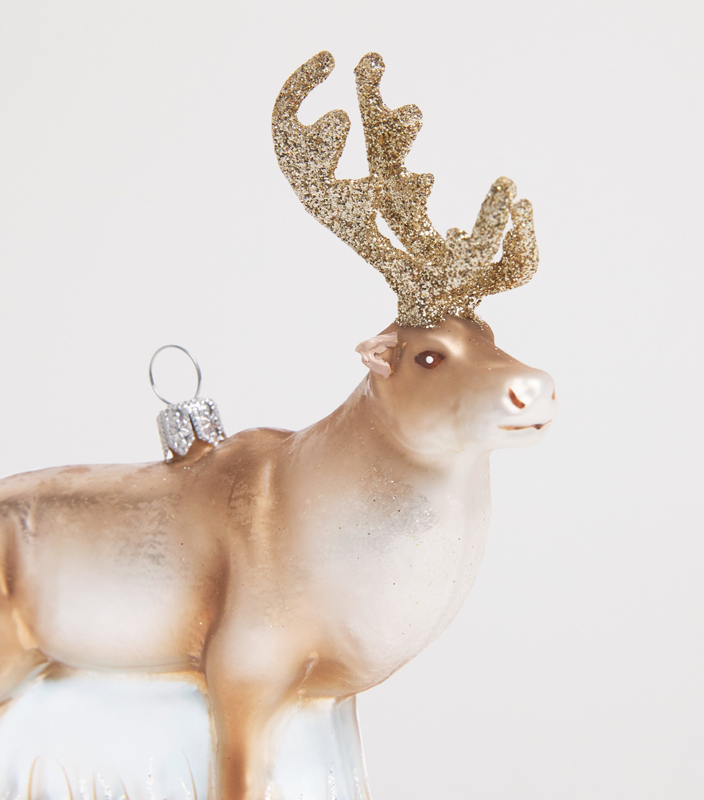 Harrods Embellished Stag Tree Decoration | Harrods AU